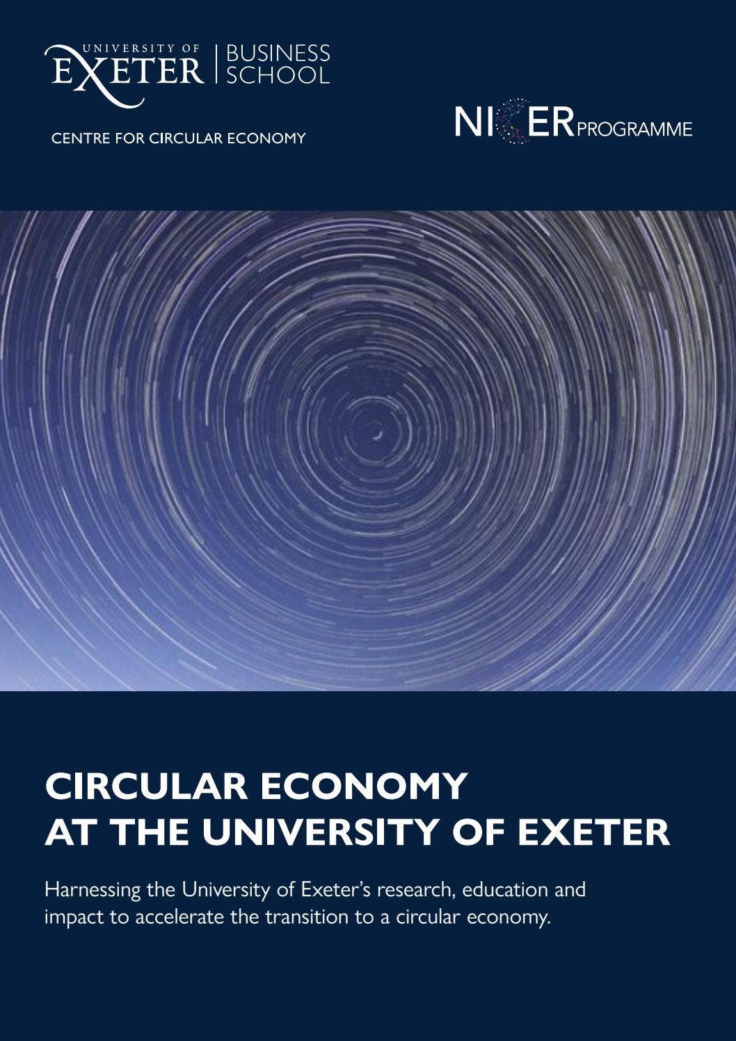 Circular Economy at the University of Exeter by University of Exeter ...