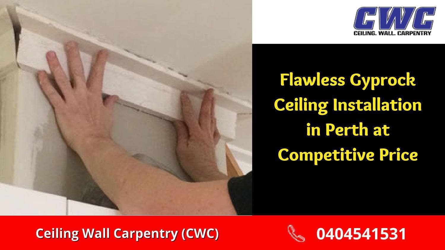 Flawless Gyprock Ceiling and Flush Plaster Ceiling Installation in ...