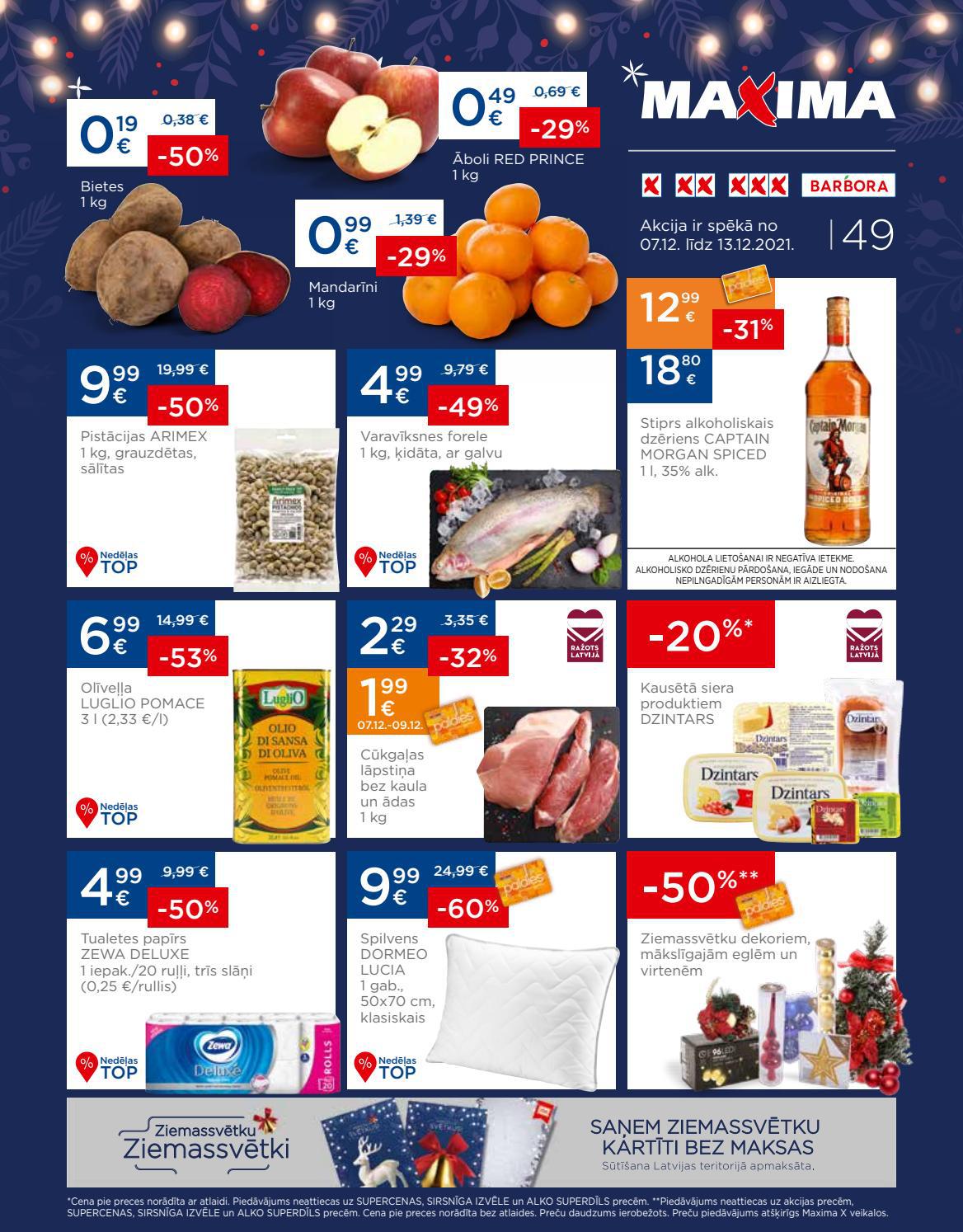 MAXIMA | X XX XXX | 07.-13.12.2021. by Maxima Latvija - Issuu