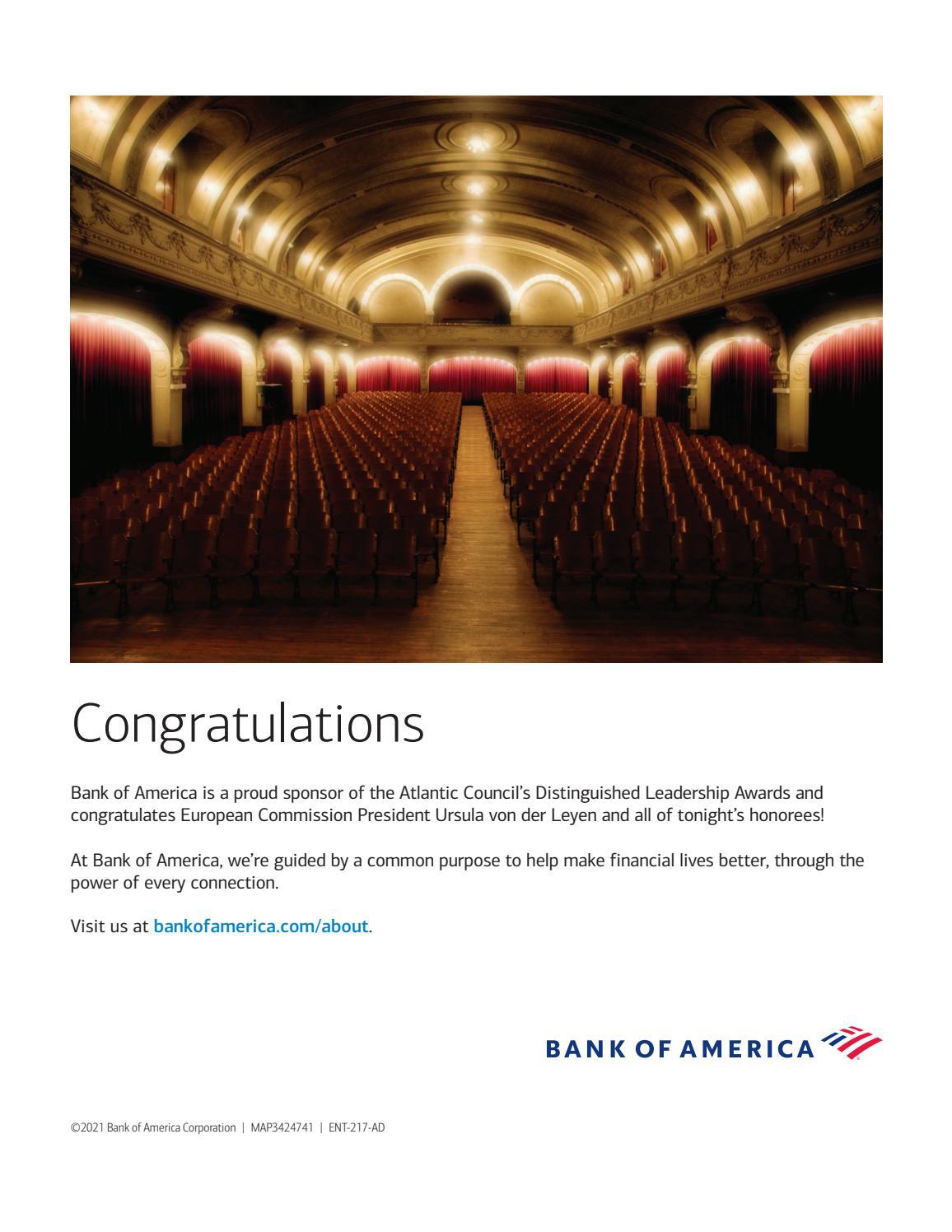 2021 Distinguished Leadership Awards Dinner Program by Atlantic Council ...