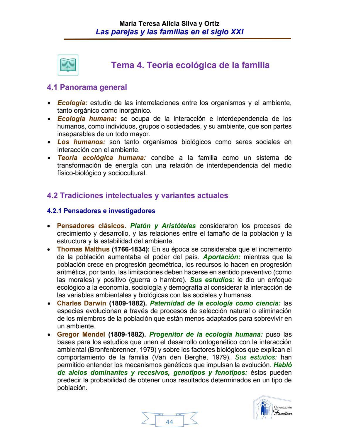 12. Las parejas y las familias del siglo XXI by Tessie Silva - Issuu
