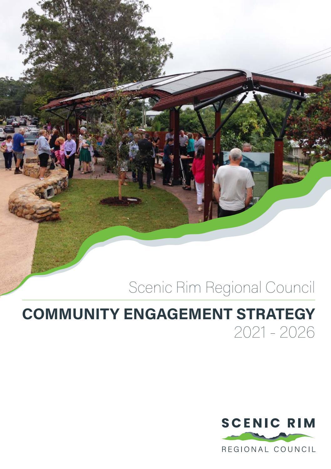 Scenic Rim Regional Council - Community Engagement Strategy 2021 - 2026 ...