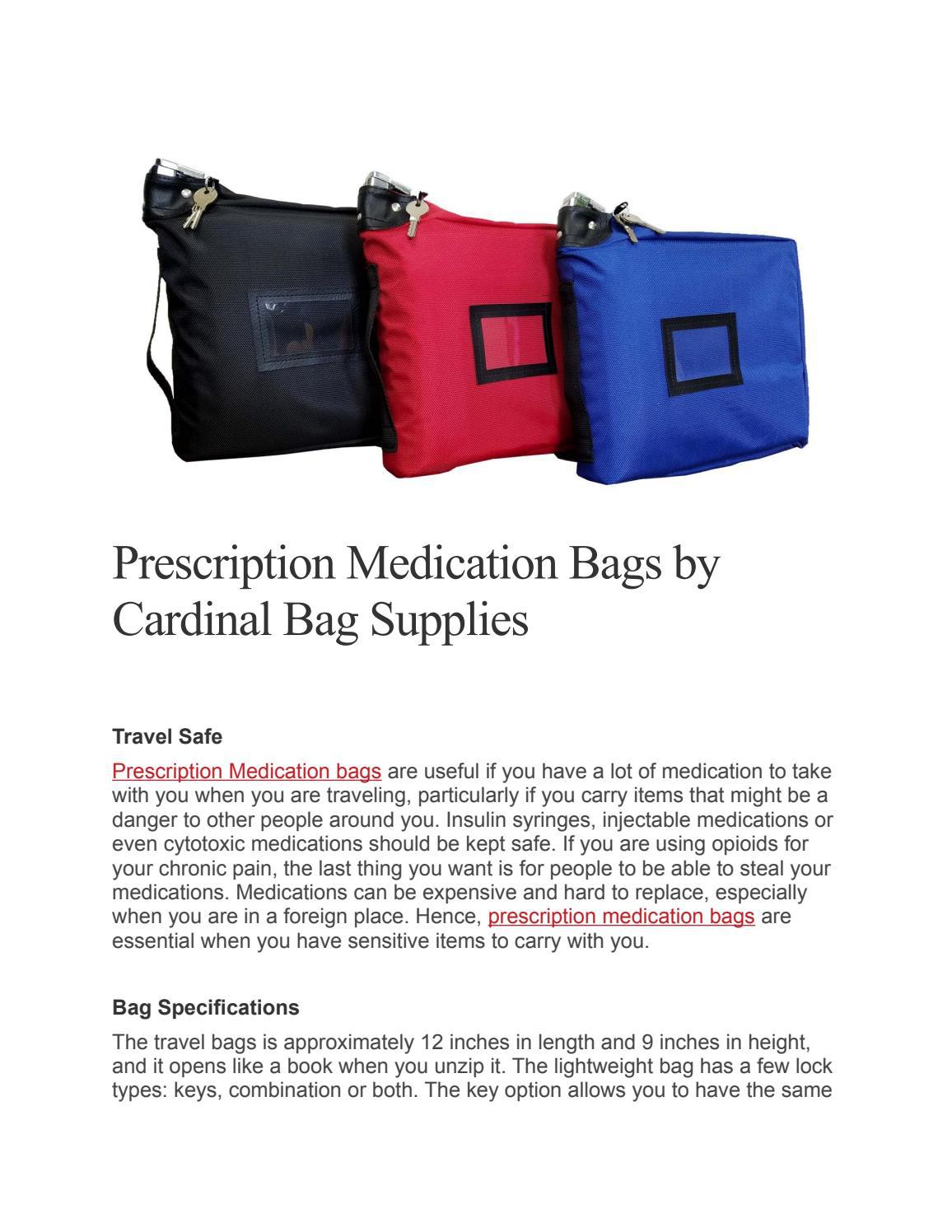 Prescription Medication Bags by Cardinal Bag Supplies by ...