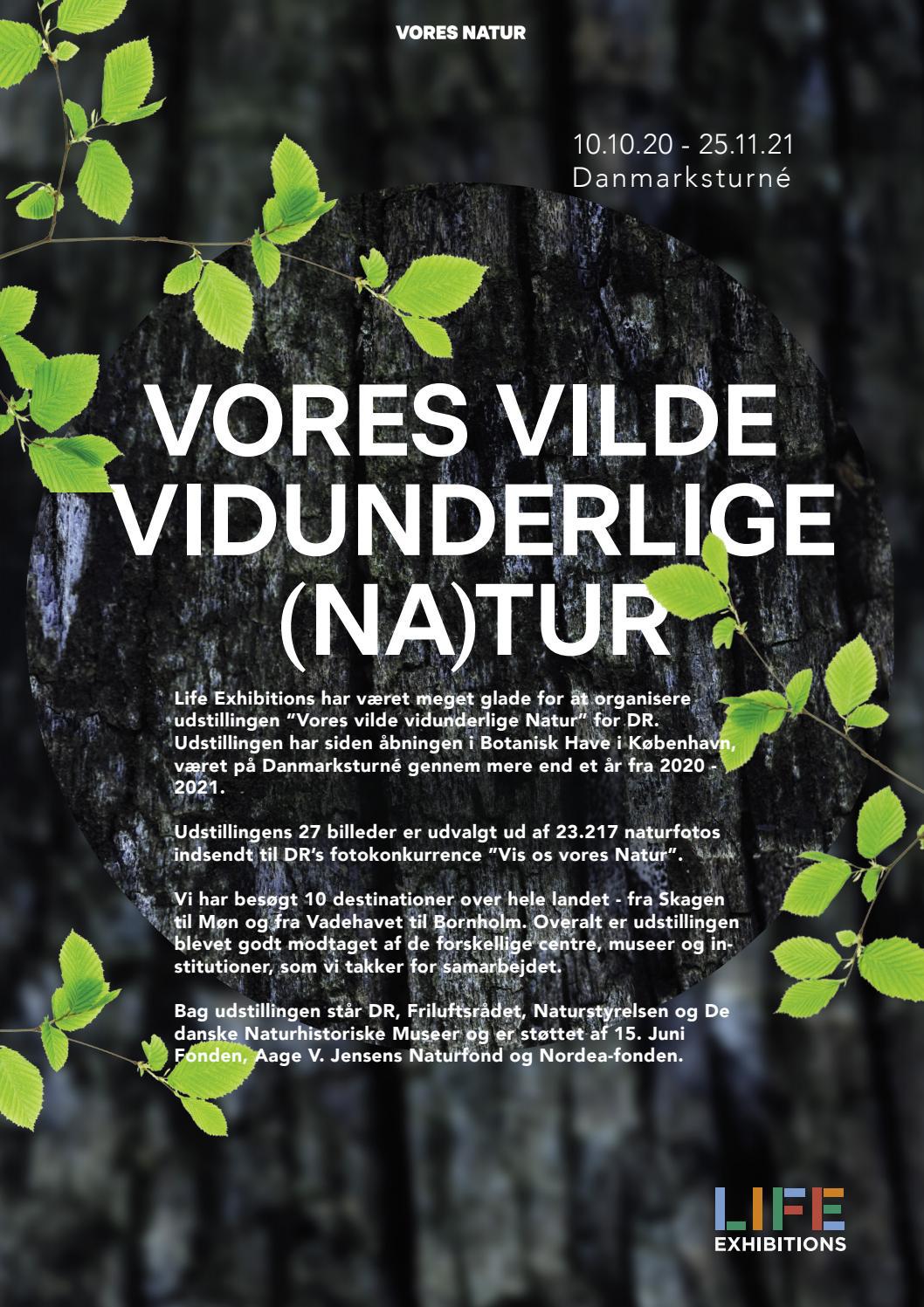 VORES VILDE NATUR - TUR 2021 by Life Exhibitions - Issuu