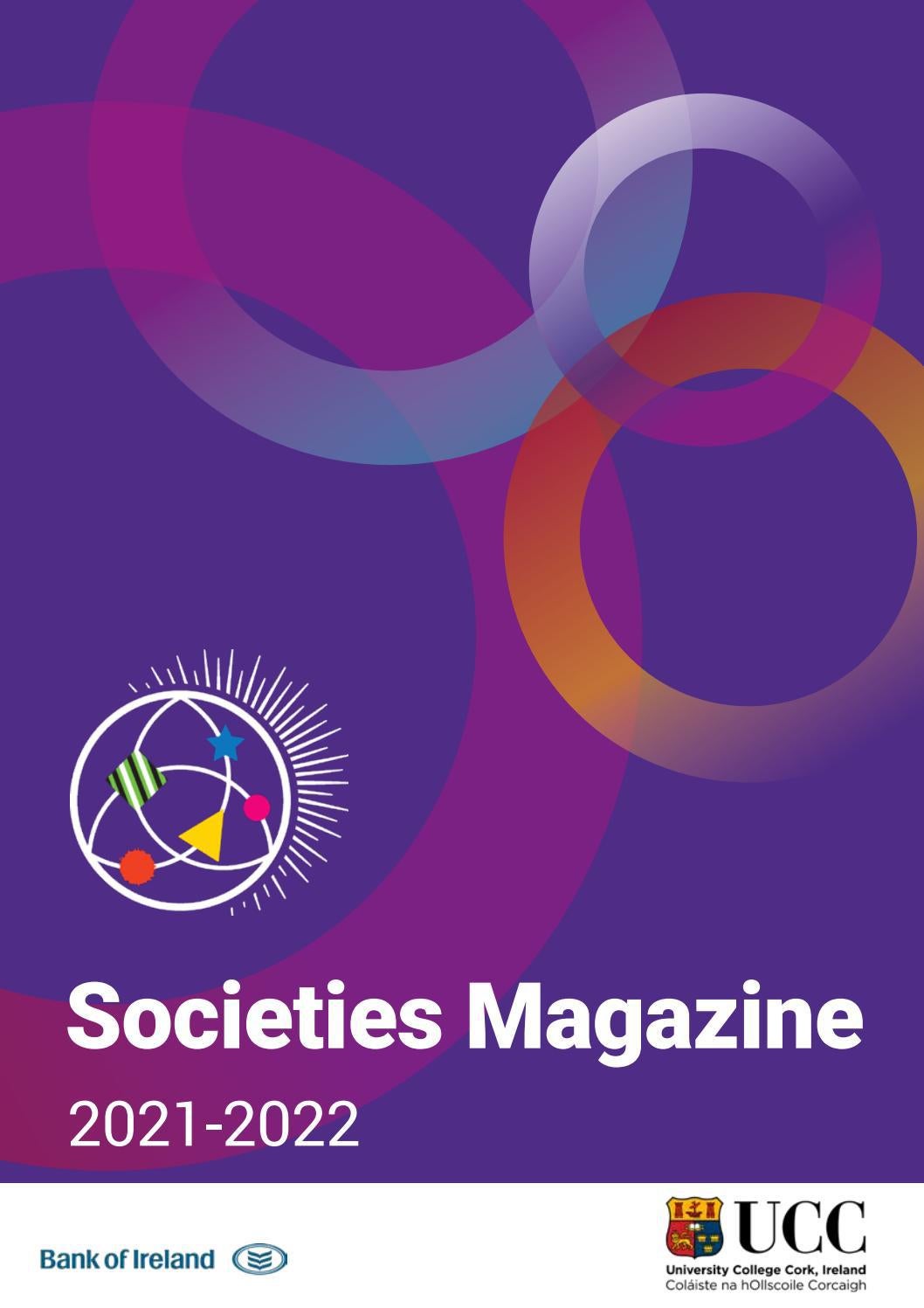 UCC Clubs and Societies Magazine 2021-2022 by discoverUCC - Issuu