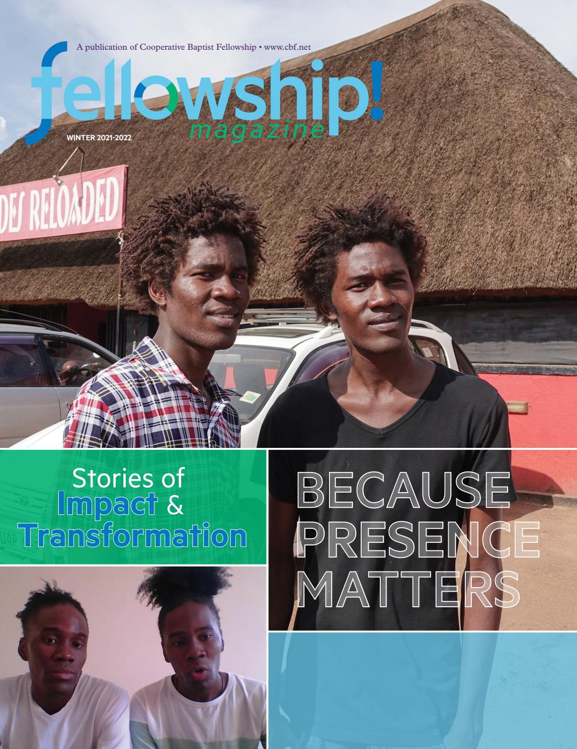 fellowship! magazine - Winter 2021-22 by Cooperative Baptist Fellowship ...