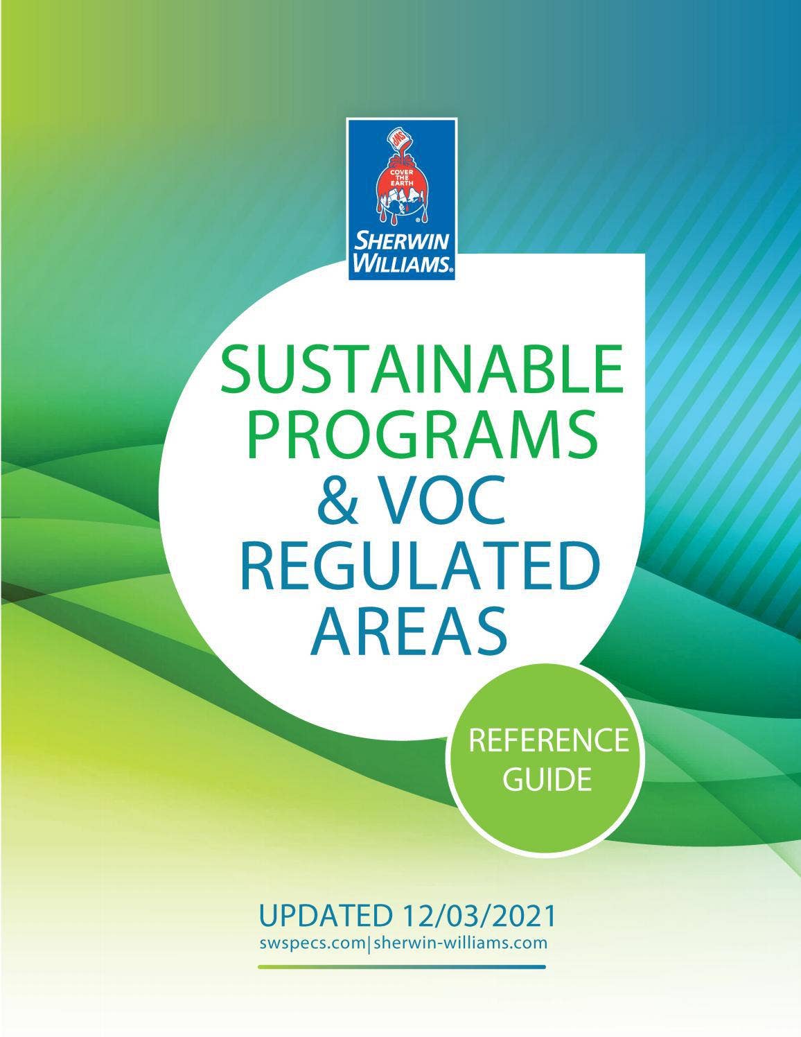 Sherwin-Williams Sustainable Programs & VOC Regulated Areas ...