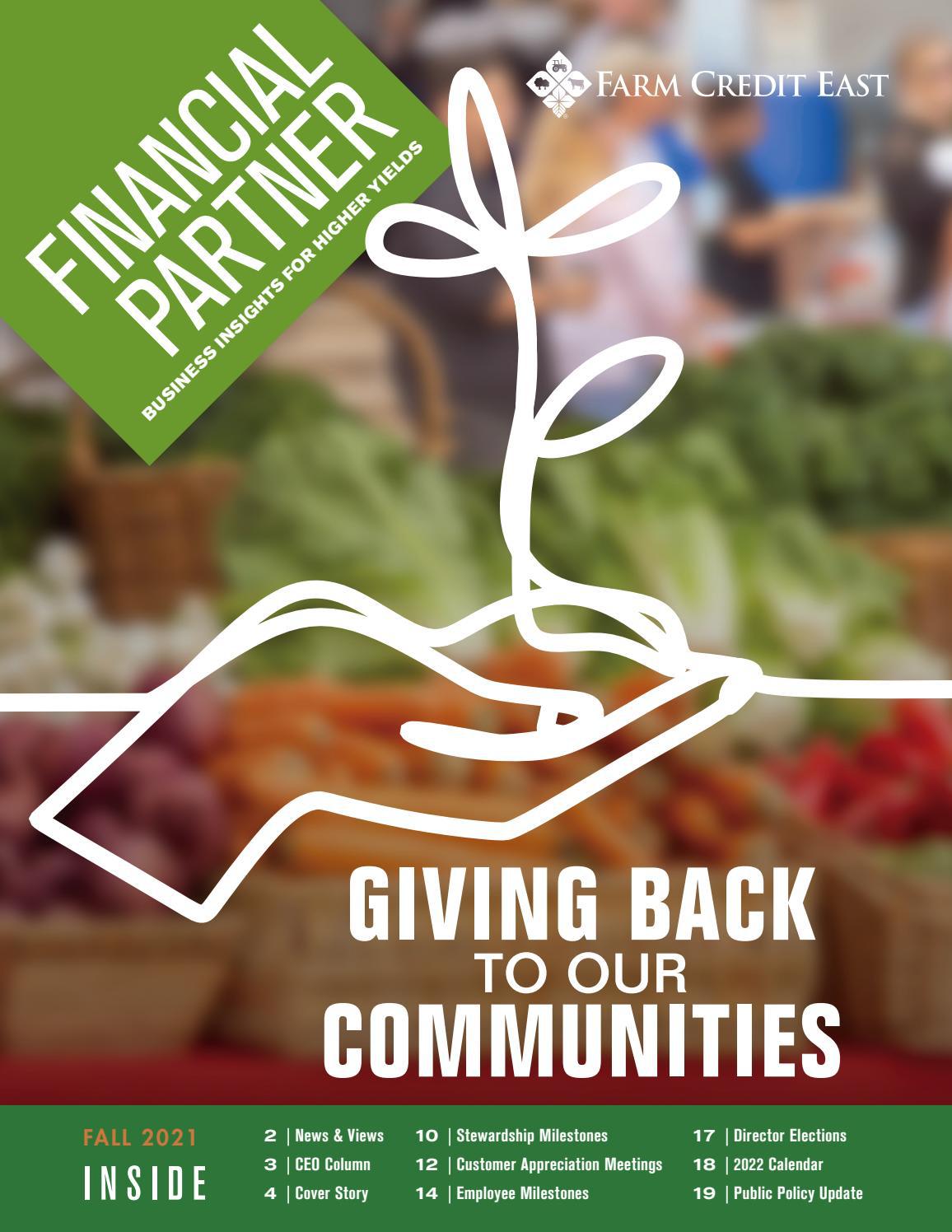 Fall 2021 Financial Partner by Farm Credit East - Issuu