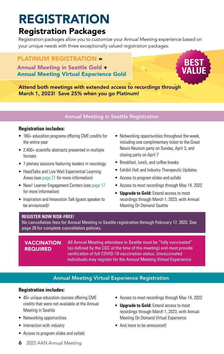 AAN Annual Meeting Registration and Housing by American Academy of ...