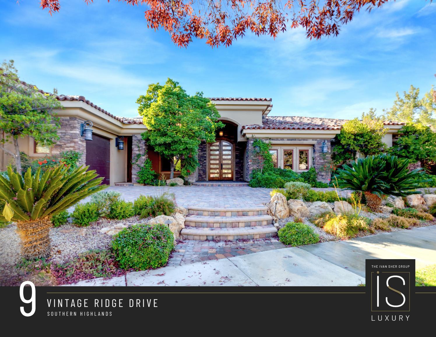 9 Vintage Ridge Drive | Southern Highlands | The Ivan Sher Group by IS ...