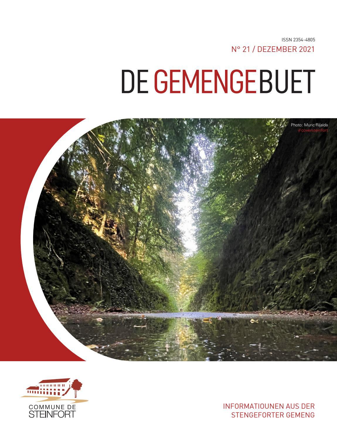 De Gemengebuet N°21 Dezember 2021 by Commune de Steinfort - Issuu