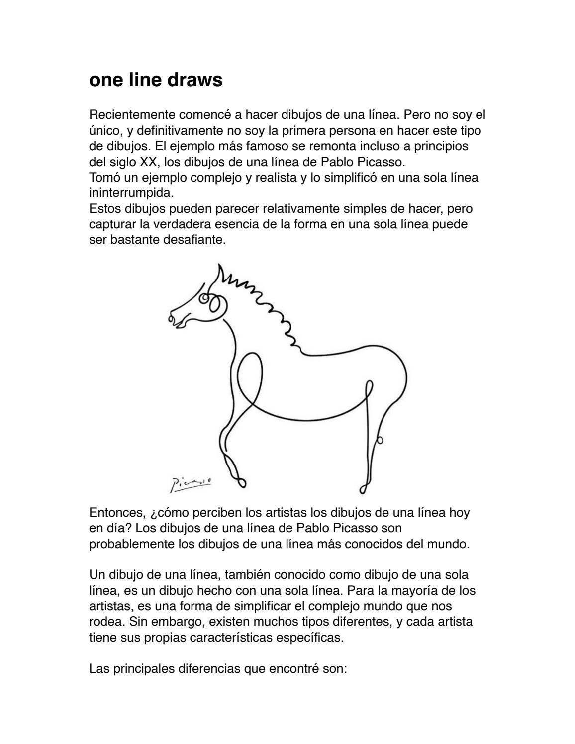 One line drawns by Jose Luis Fernandez Garcia - Issuu