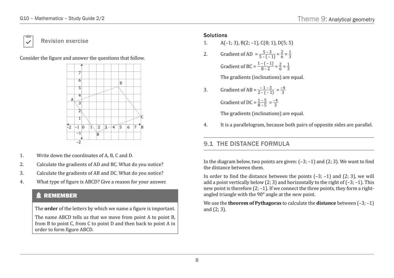 Grade 10 Study Guide 2/2 Mathematics by Impaq - Issuu
