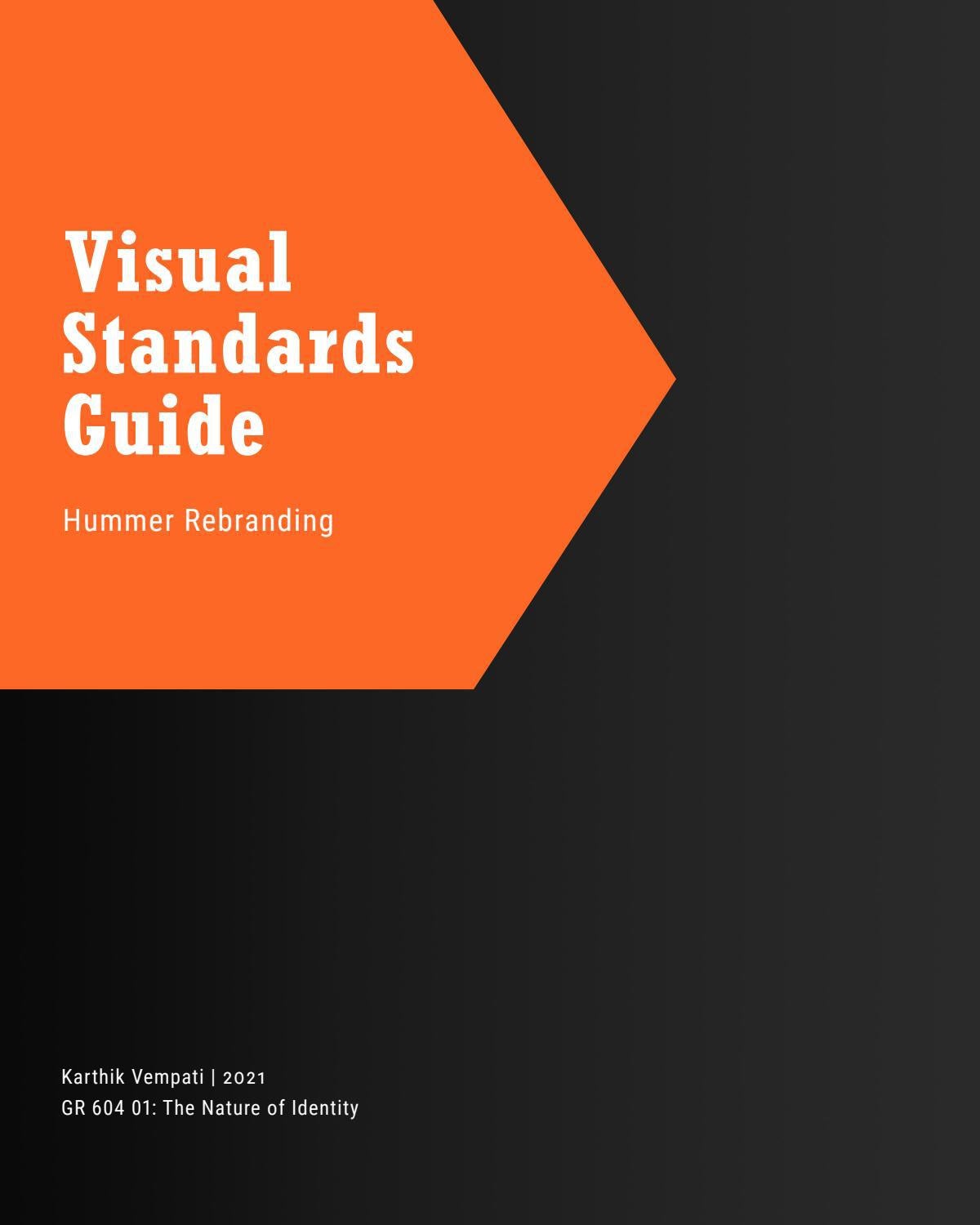 Visual Standards Guide By Karthik Vempati Issuu 
