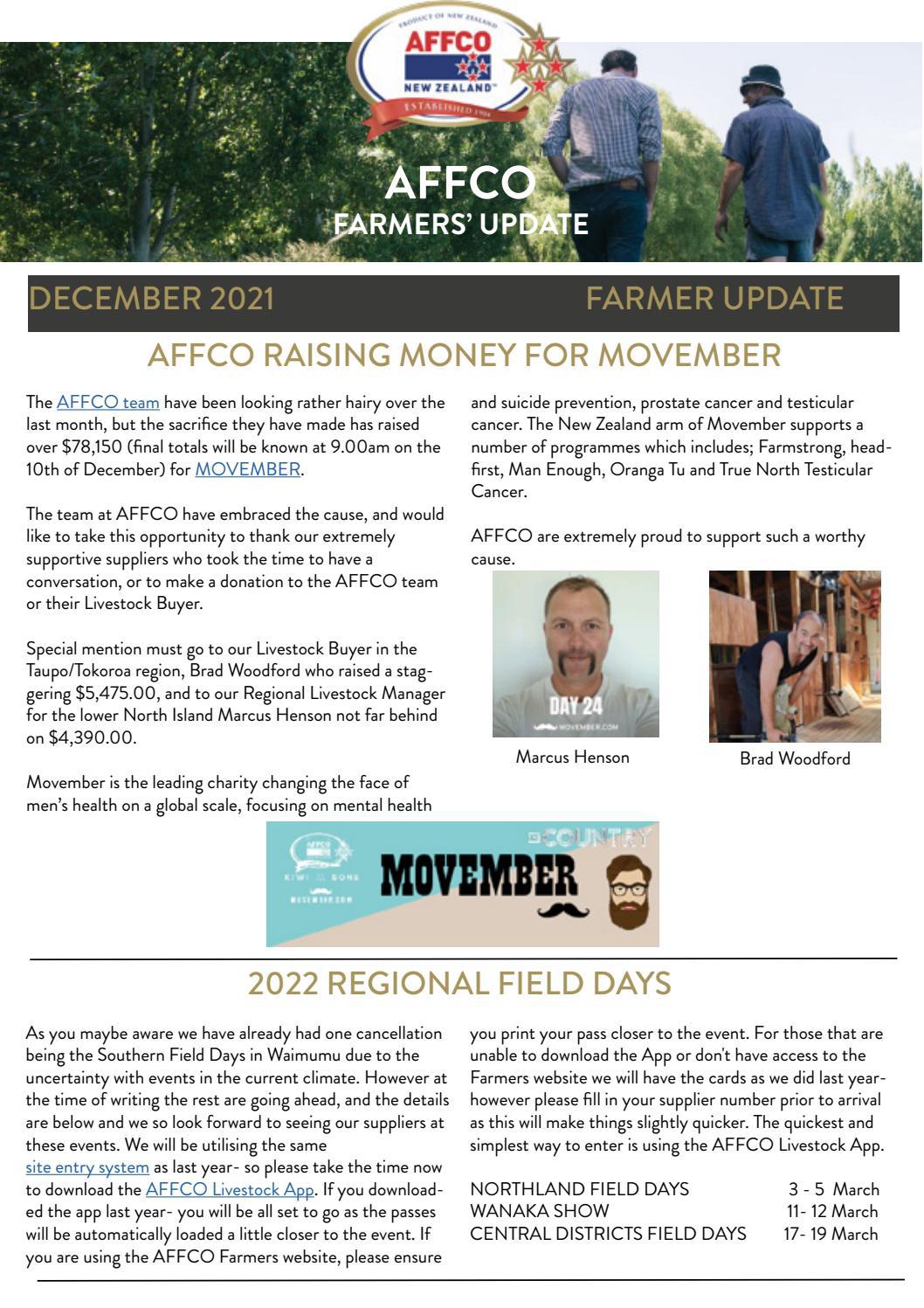 December Farmer Update by AFFCO - Issuu