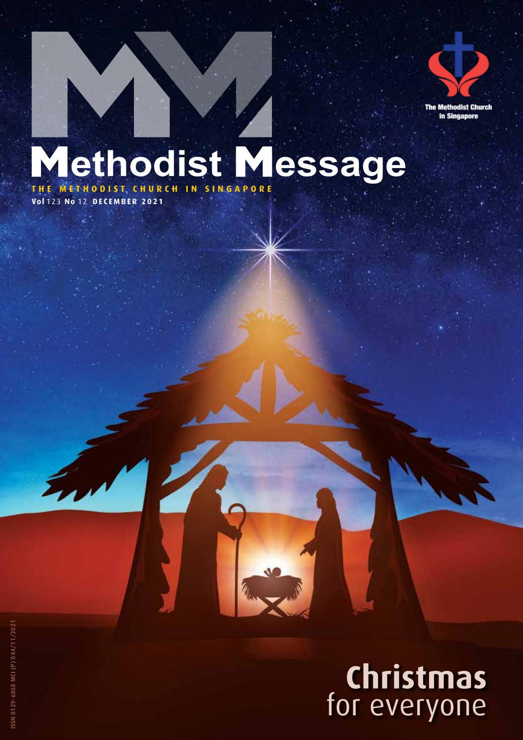 Methodist Message: December 2021 by Methodist Message - Issuu
