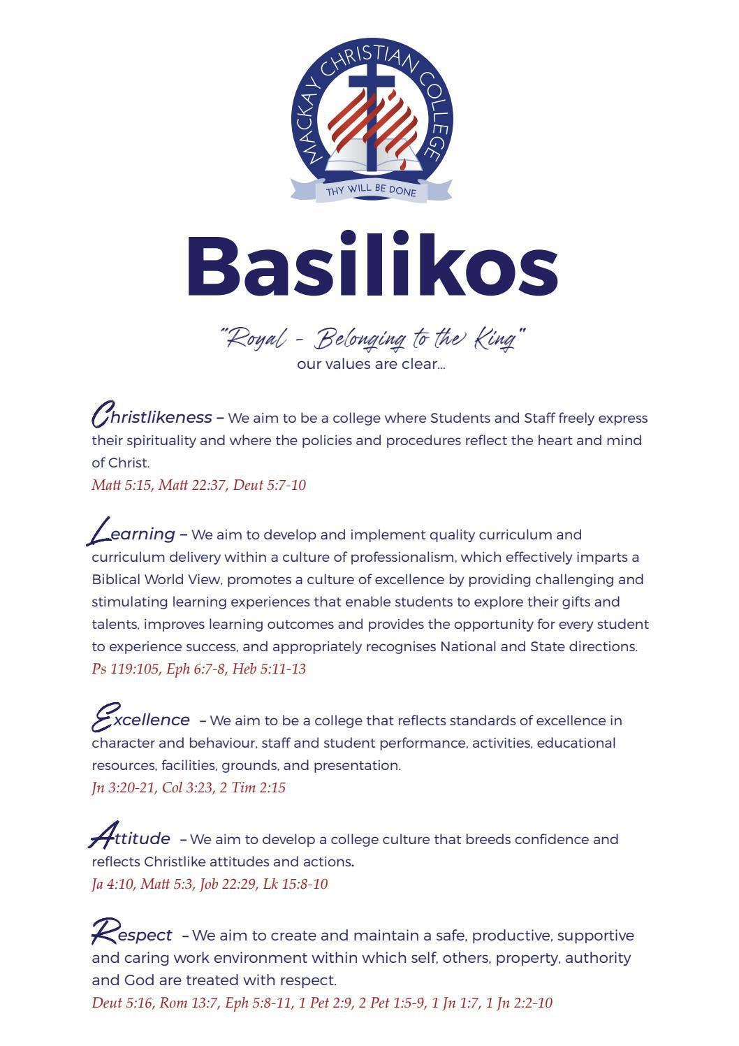 Basilikos 2021 by MackayChristianCollege - Issuu