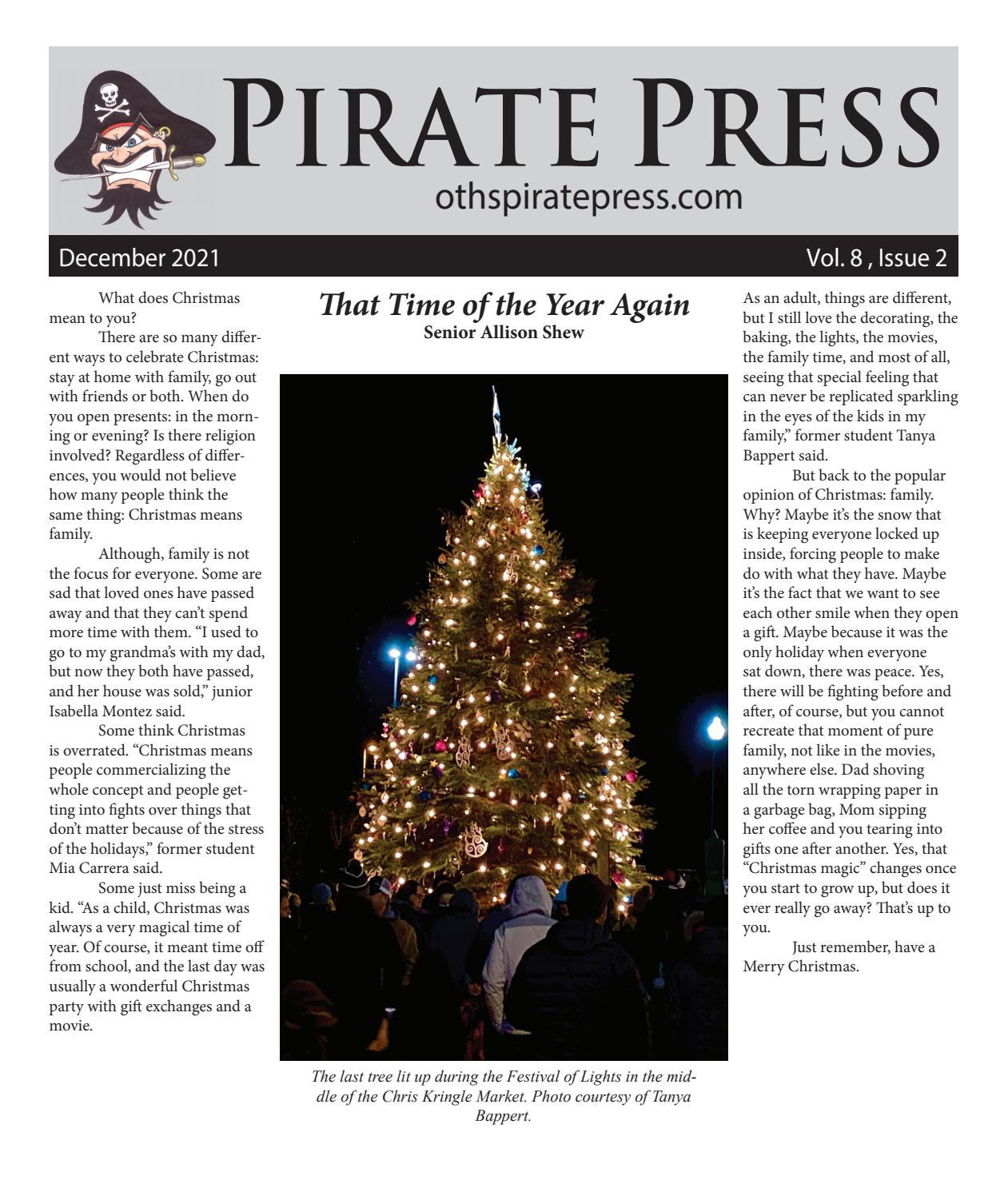 Pirate Press_December 2021 (Vol. 8, Issue 2) by Shaw Media - Issuu