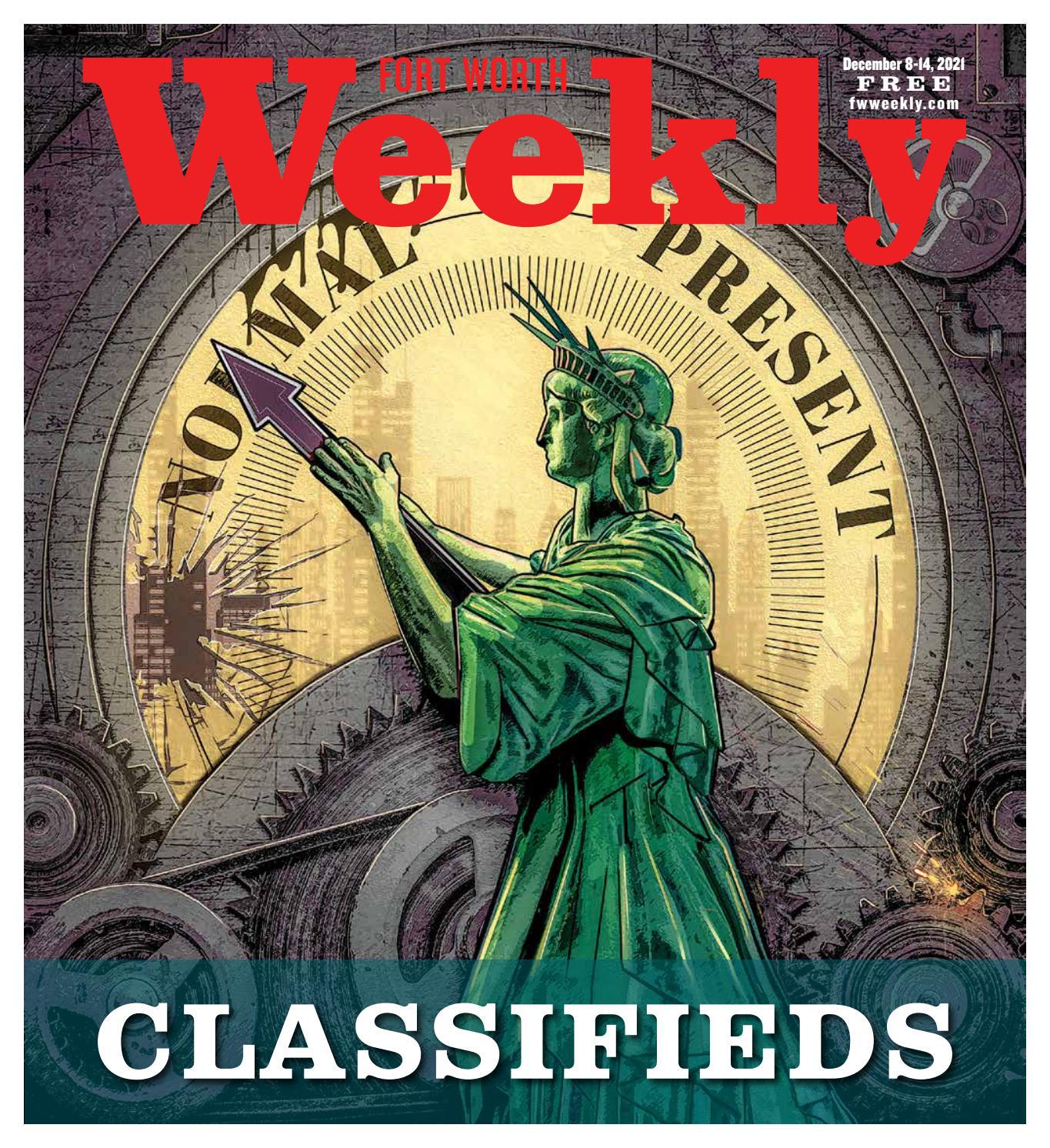 Fort Worth Weekly Classifieds // December 8-14, 2021 by Fort Worth ...