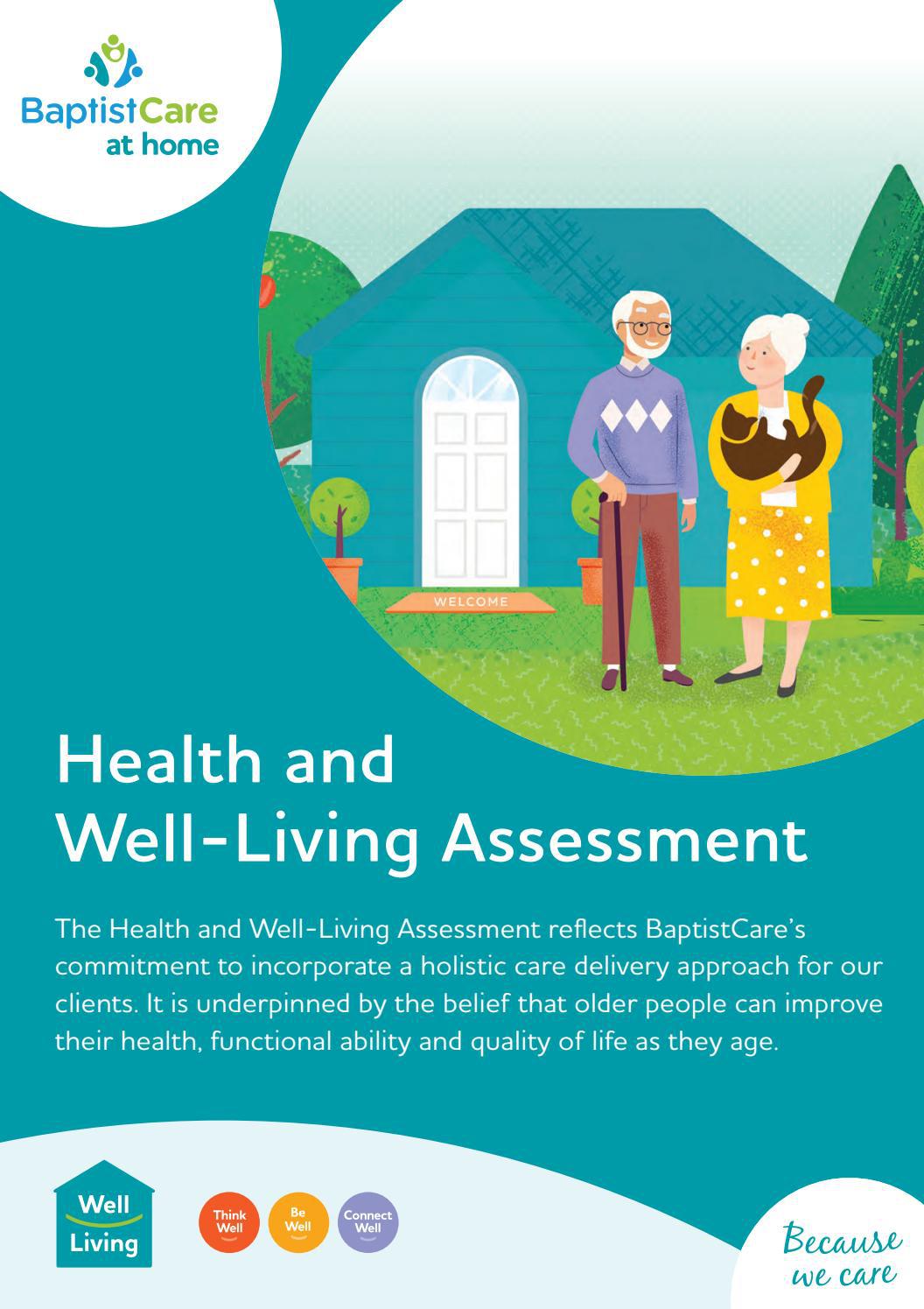 BaptistCare at home - Health & Well Living Assessment by BaptistCare ...