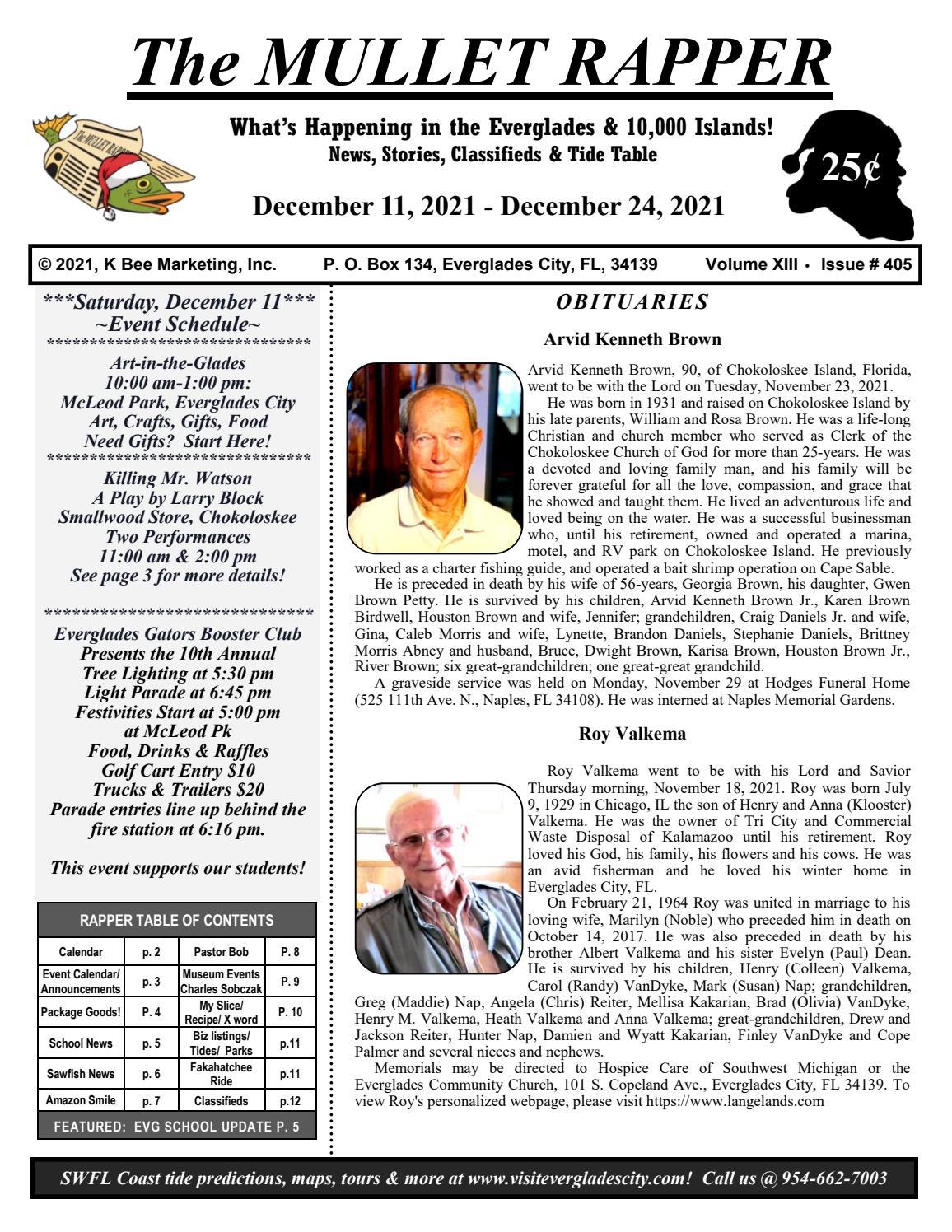 The Mullet Rapper, December 11, 2021 Editions by Paradise Web - Issuu