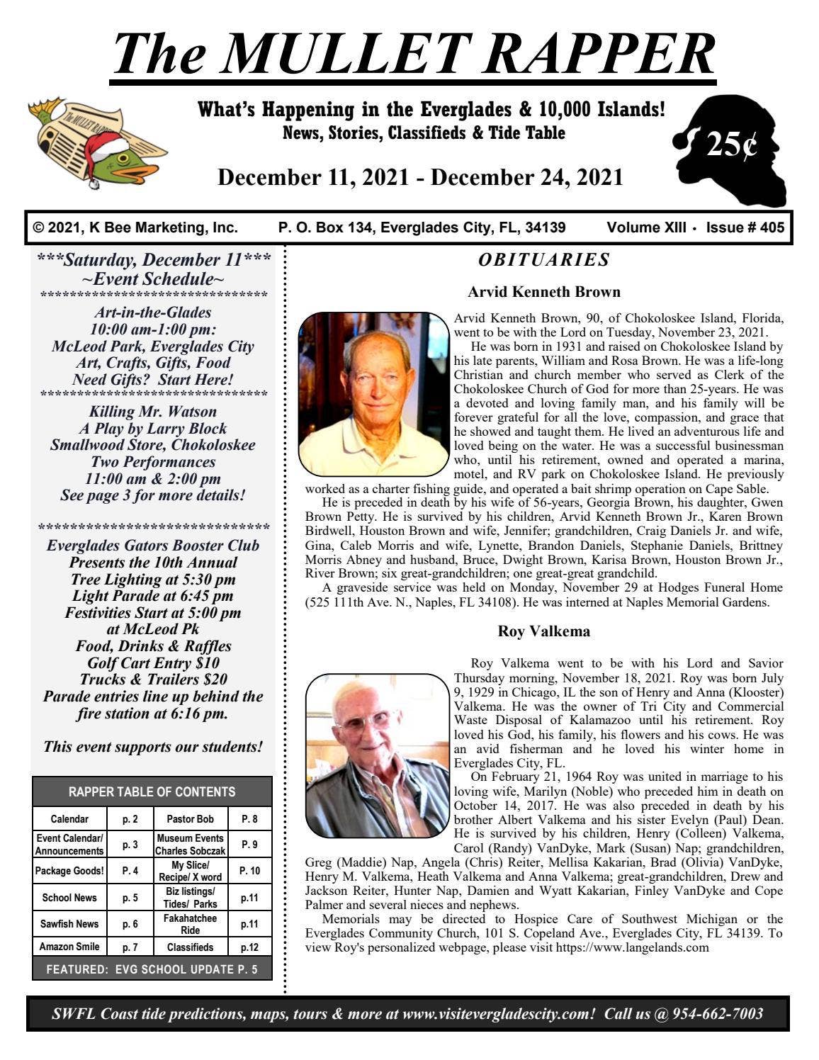 The Mullet Rapper, December 11, 2021 Editions by Paradise Web - Issuu