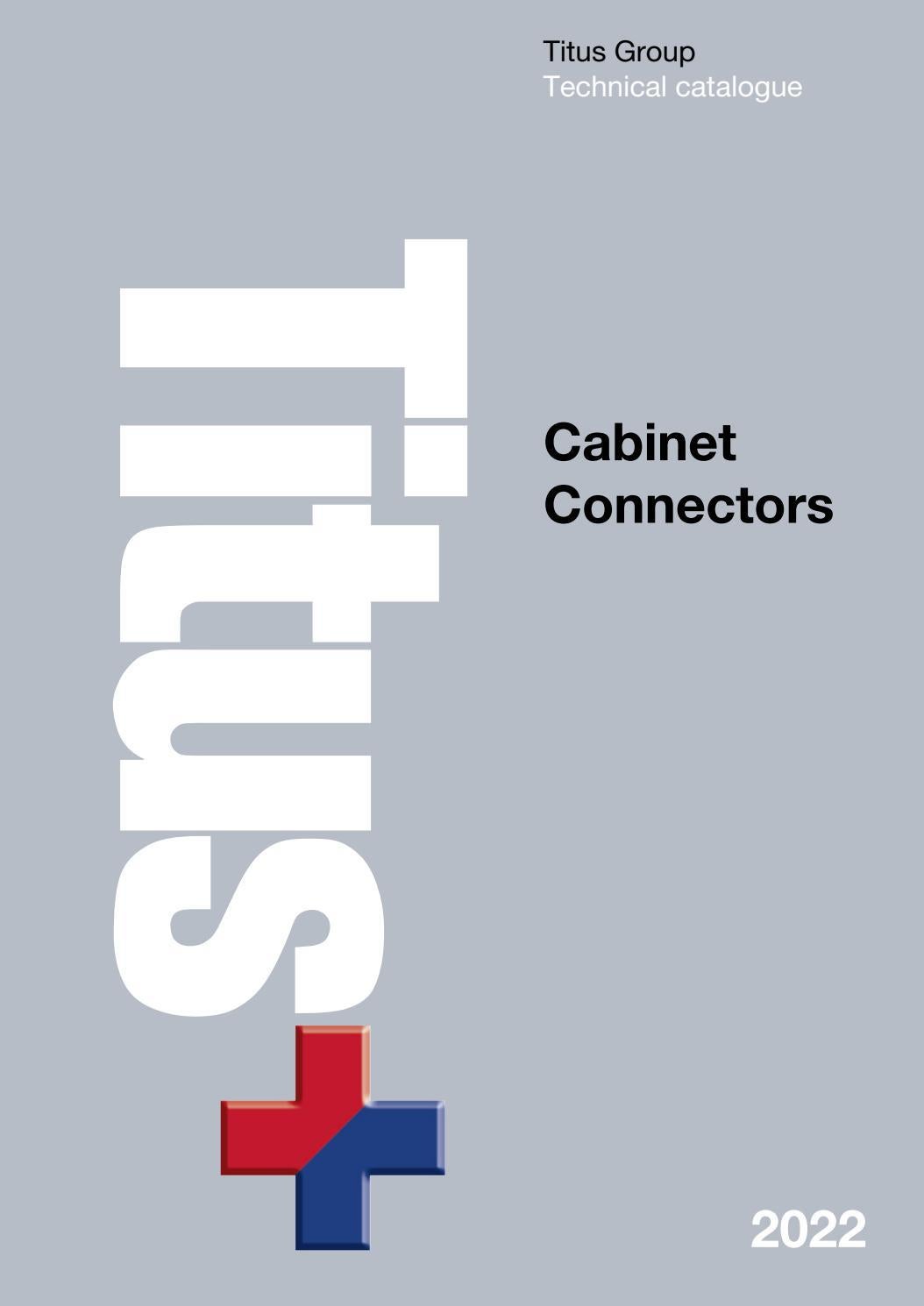 Titus USA Cabinet Connectors EN by Titus Group - Issuu