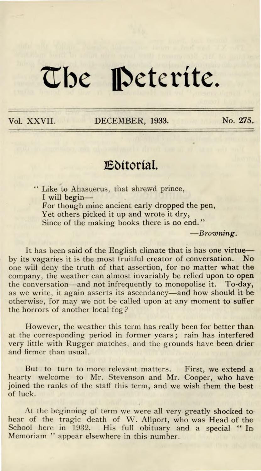 Dec 1933 by StPetersYork - Issuu