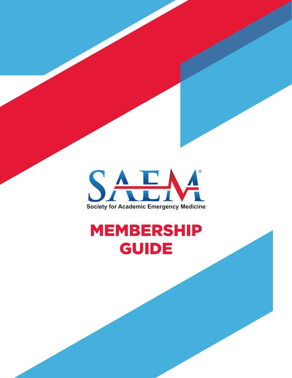 SAEM Membership Guide by Society for Academic Emergency Medicine - Issuu