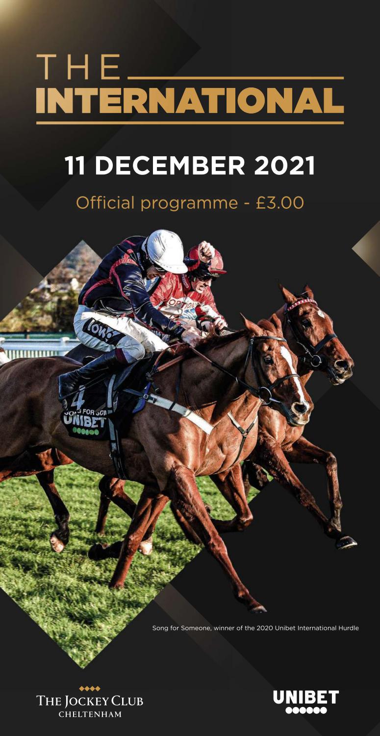 Cheltenham Racecard - Saturday by Weatherbys - Issuu