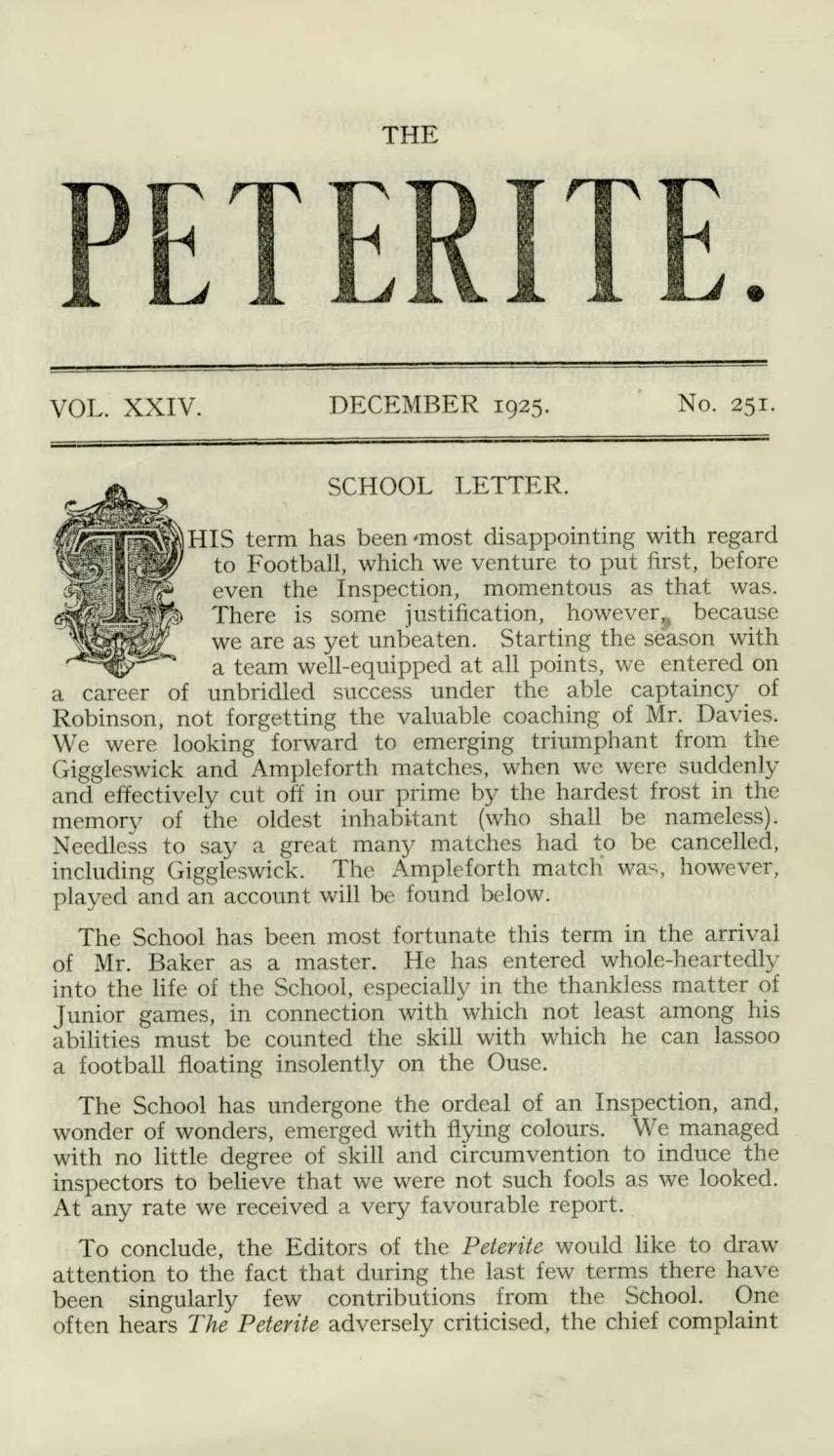 Dec 1925 by StPetersYork - Issuu