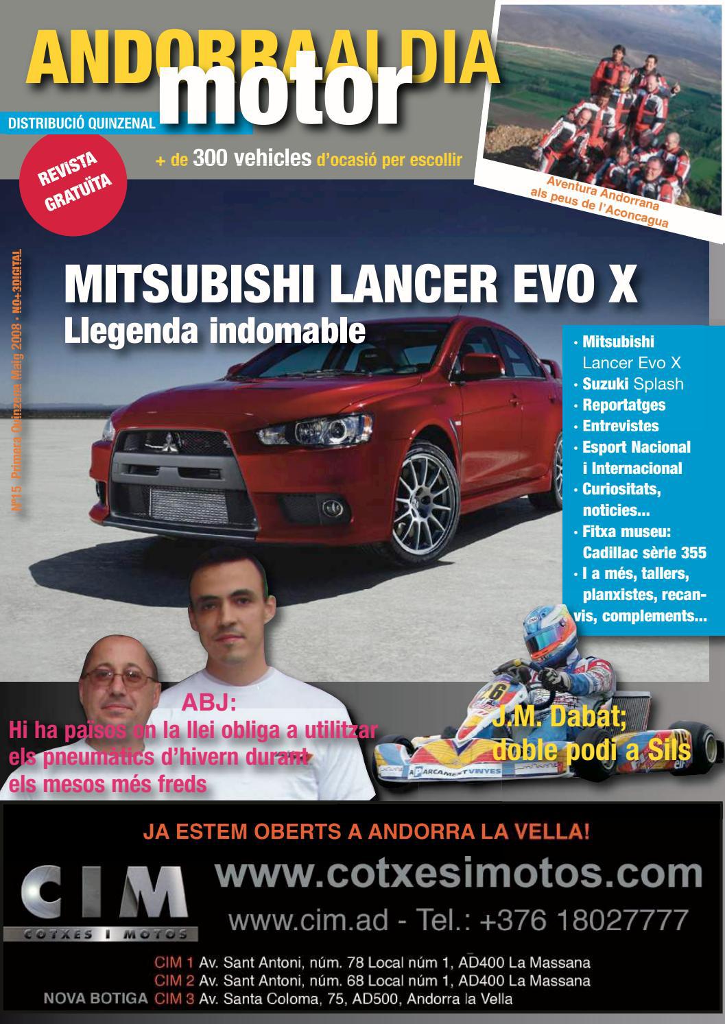 Andorra Motor al dia maig01 2008 by marc - Issuu