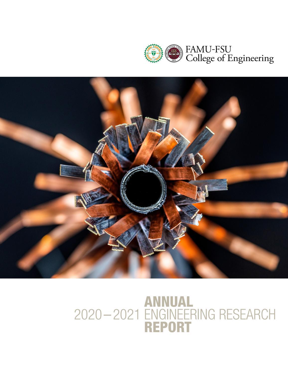 2020-2021 Annual Engineering Research Report by FAMU-FSU Engineering ...