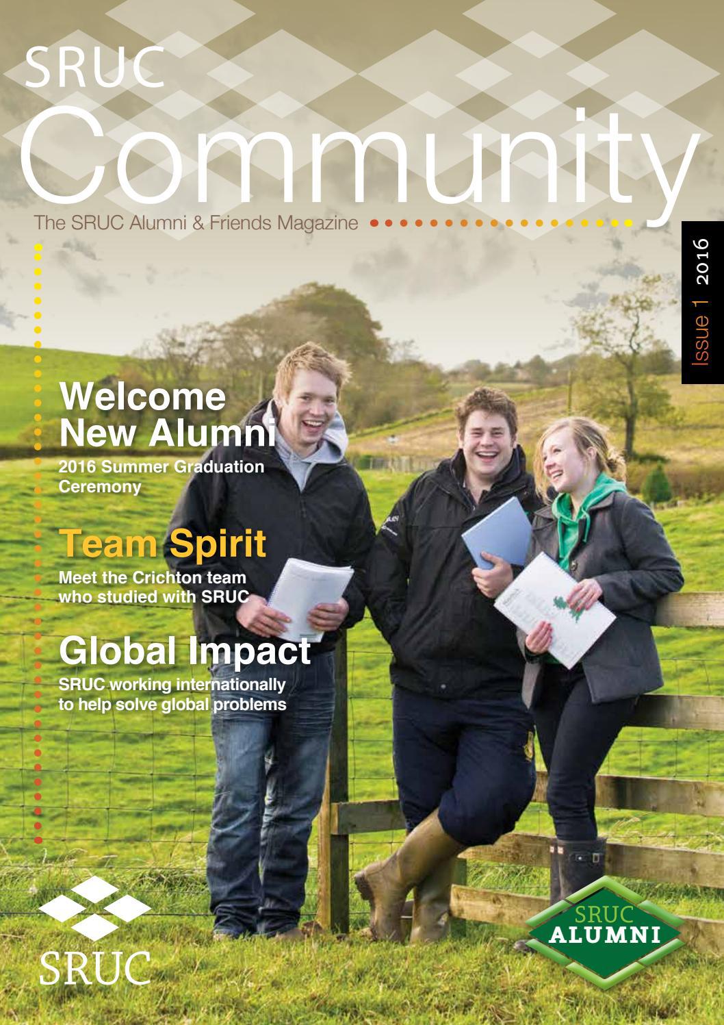 SRUC Alumni Magazine - Issue 1 2016 by Scotland's Rural College (SRUC ...