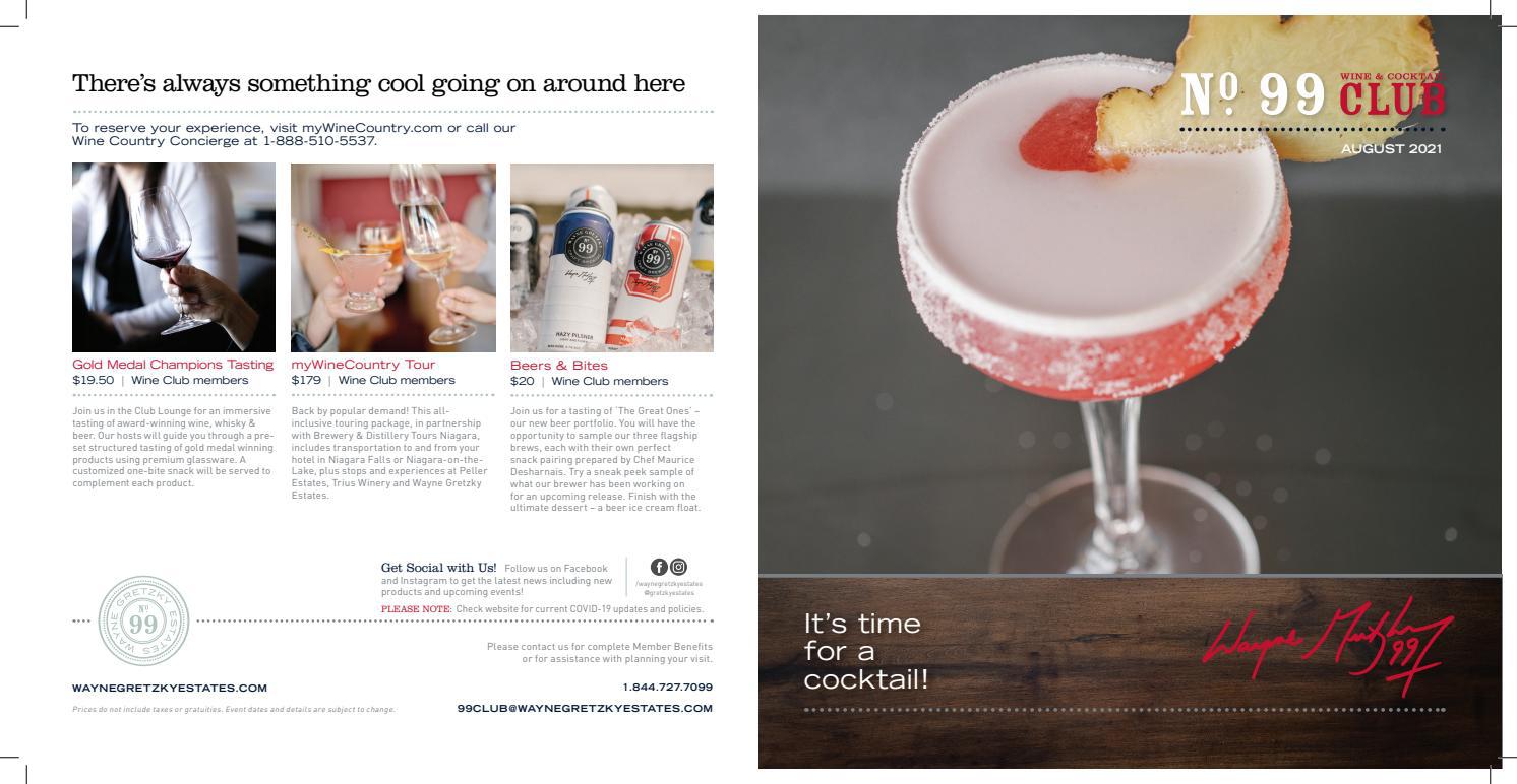 No.99 Club: August 2021 by myWineCountry - Issuu