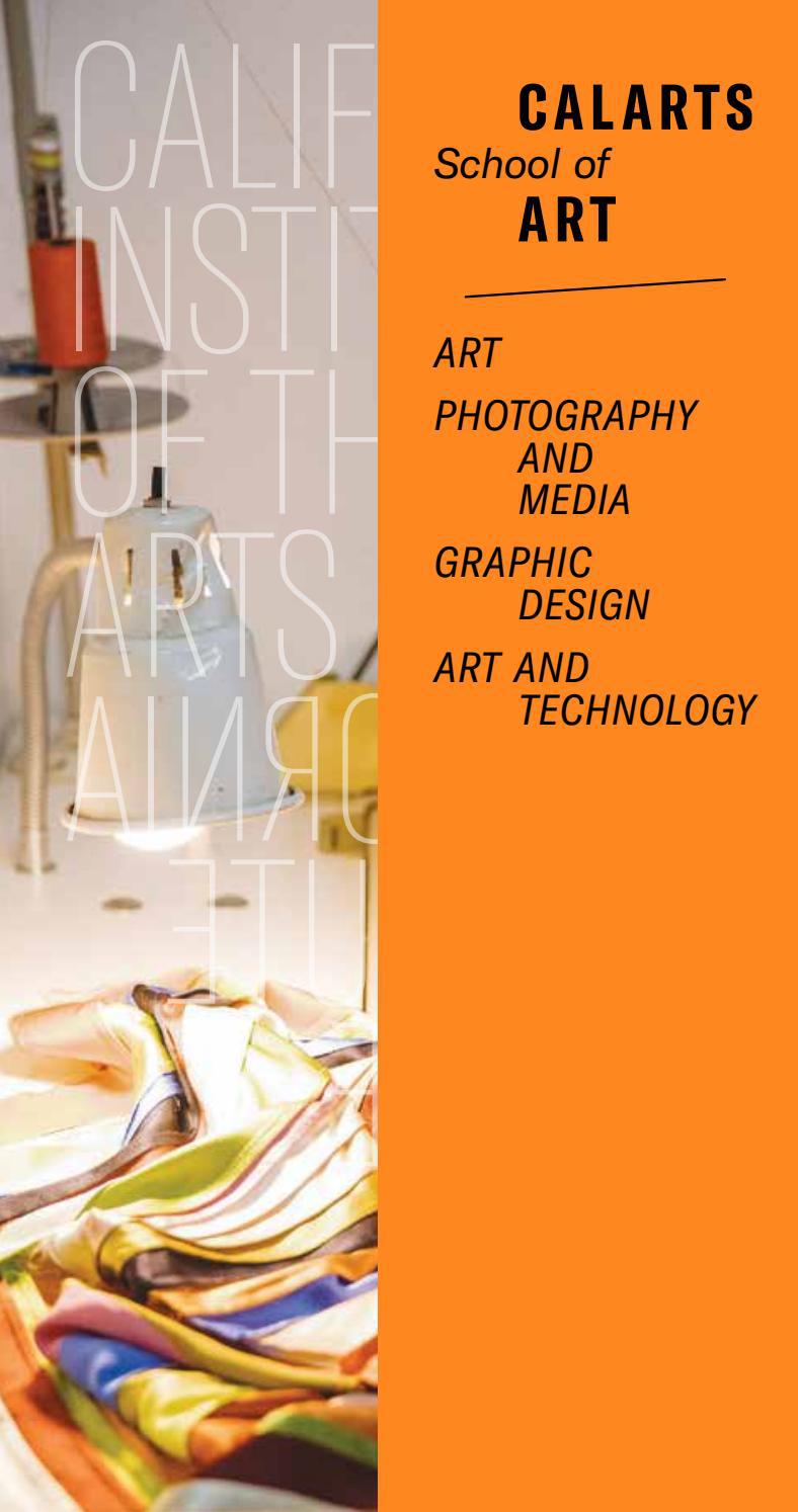 CalArts School of Art Admissions Book by California Institute of the ...