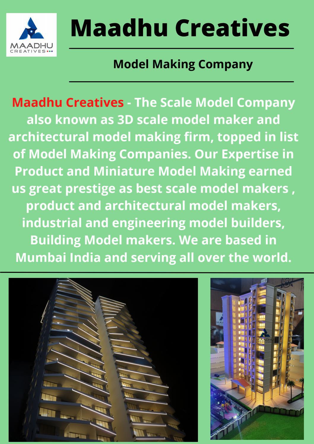 #1 Architectural Model Maker and Building Model Maker - Maadhu ...