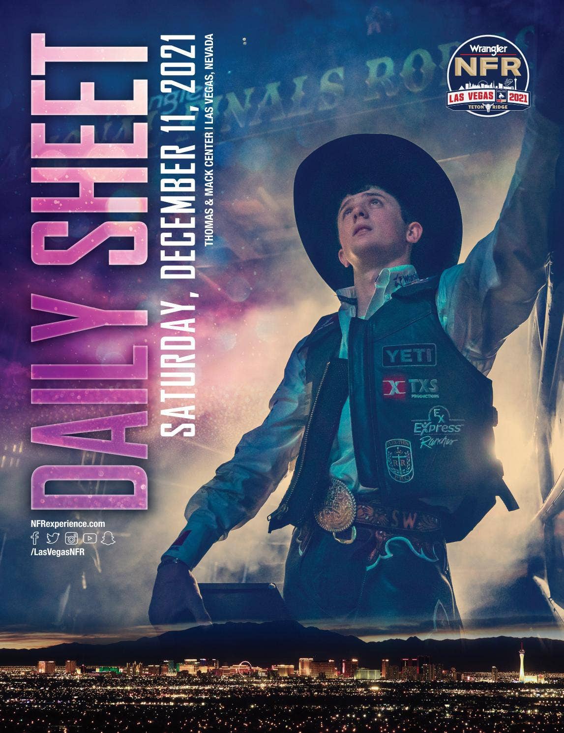 2021 Wrangler NFR Tenth Performance Day Sheet by NFRexperience - Issuu