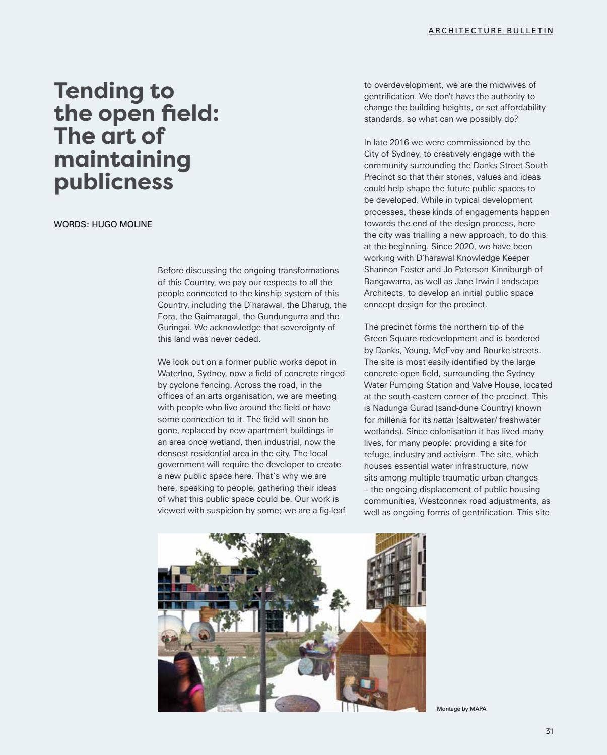 Architecture Bulletin by Australian Institute of Architects - Issuu