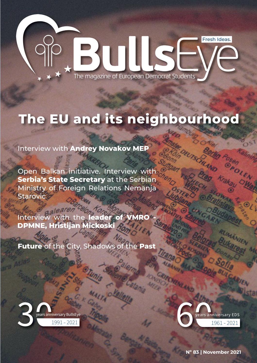 BullsEye Magazine, 83rd Edition by EDS European Democrat Students - Issuu