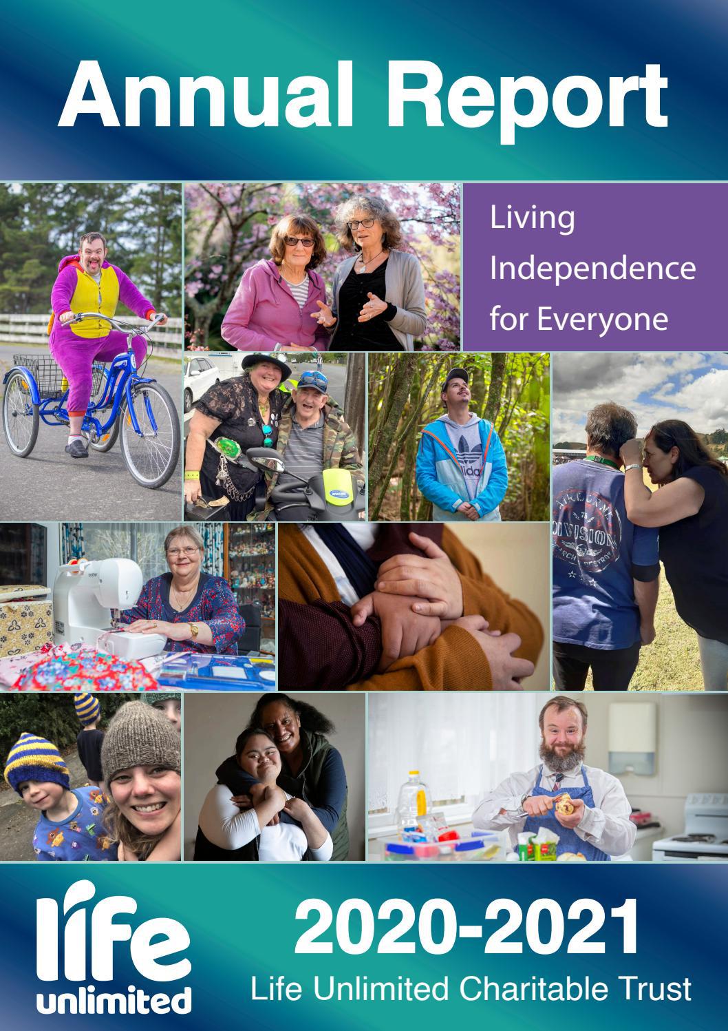 Life Unlimited Charitable Trust Annual Report 2020-2021 by Your Way ...