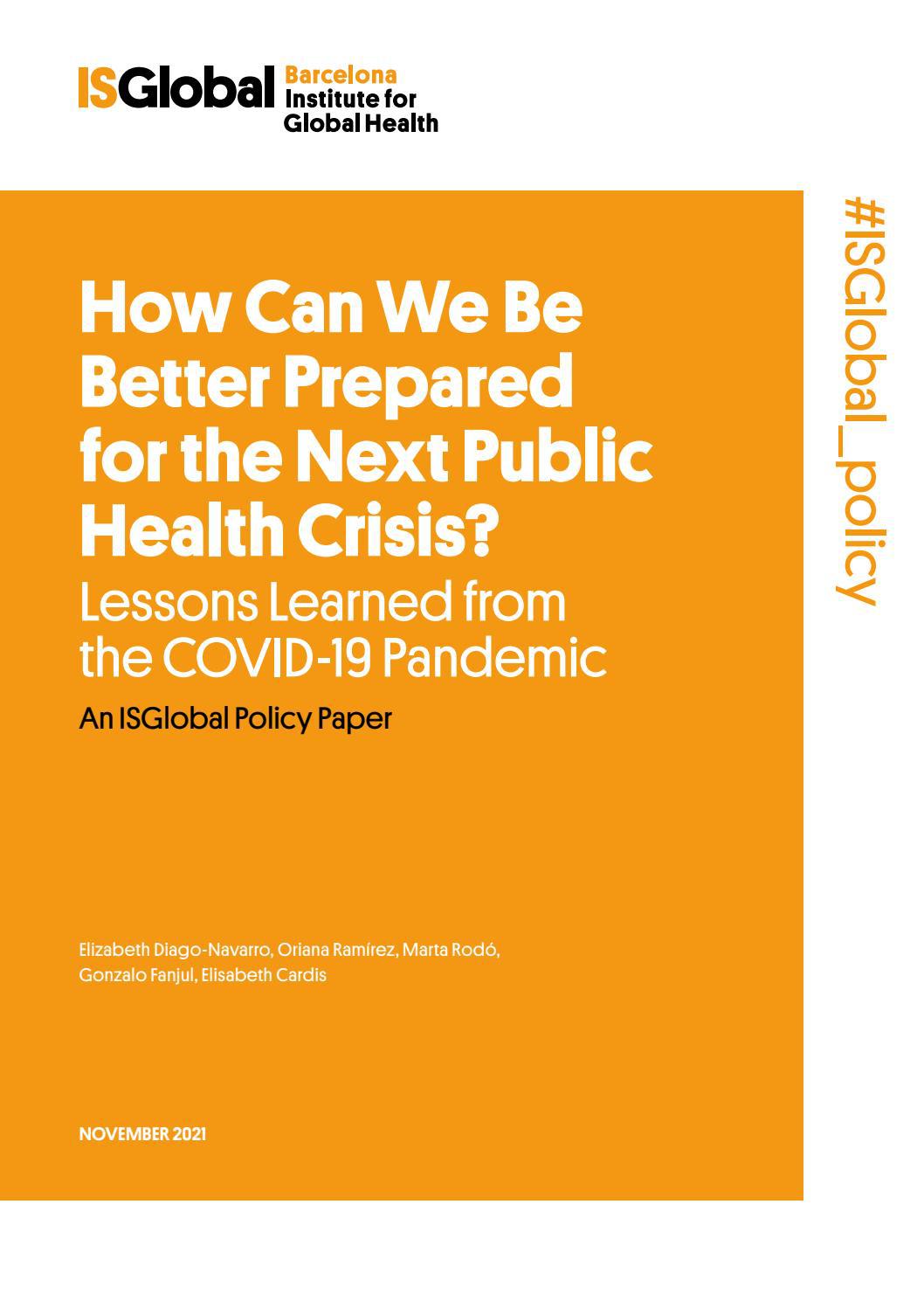 How Can We Be Better Prepared for the Next Public Health Crisis ...