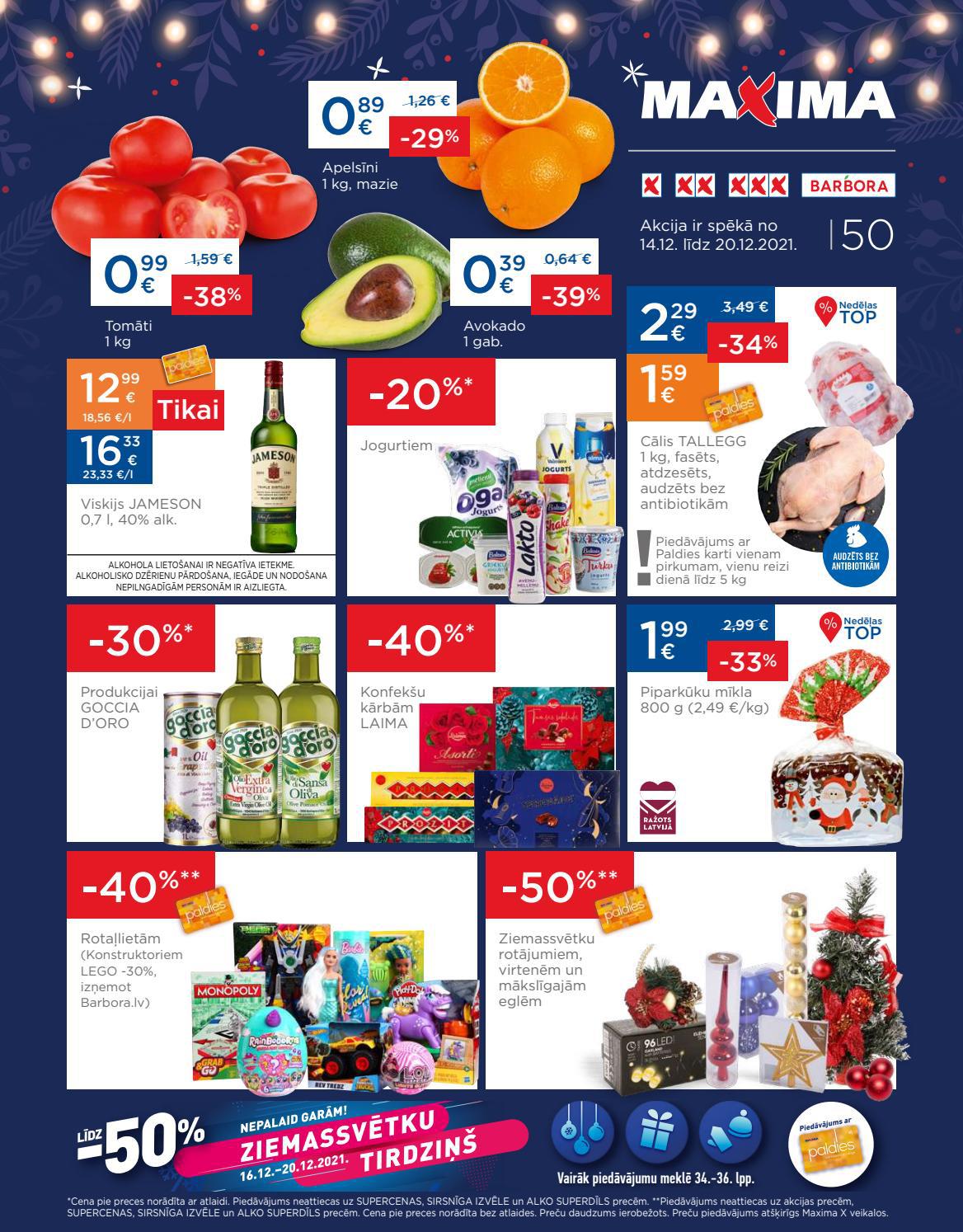 Latvija, nr. 50 by MAXIMA - Latvija, Lietuva, Eesti - Issuu