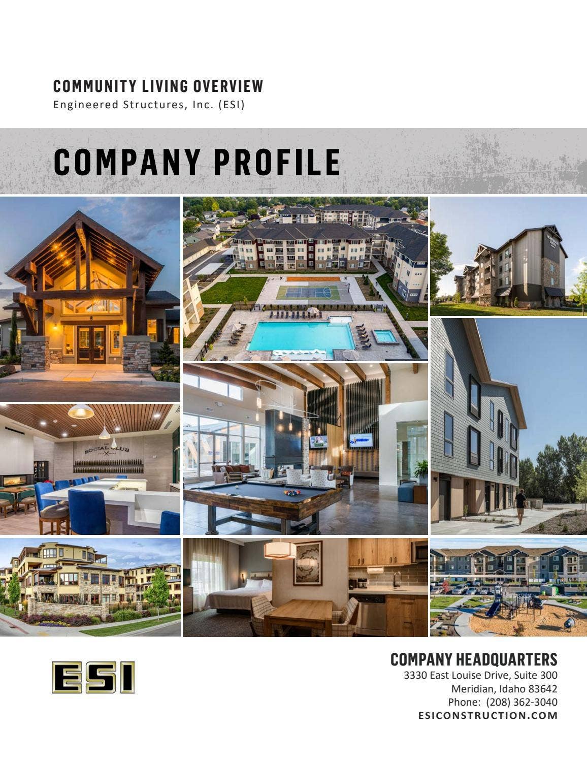 ESI Construction | Community Living SOQ by ESI Construction - Issuu
