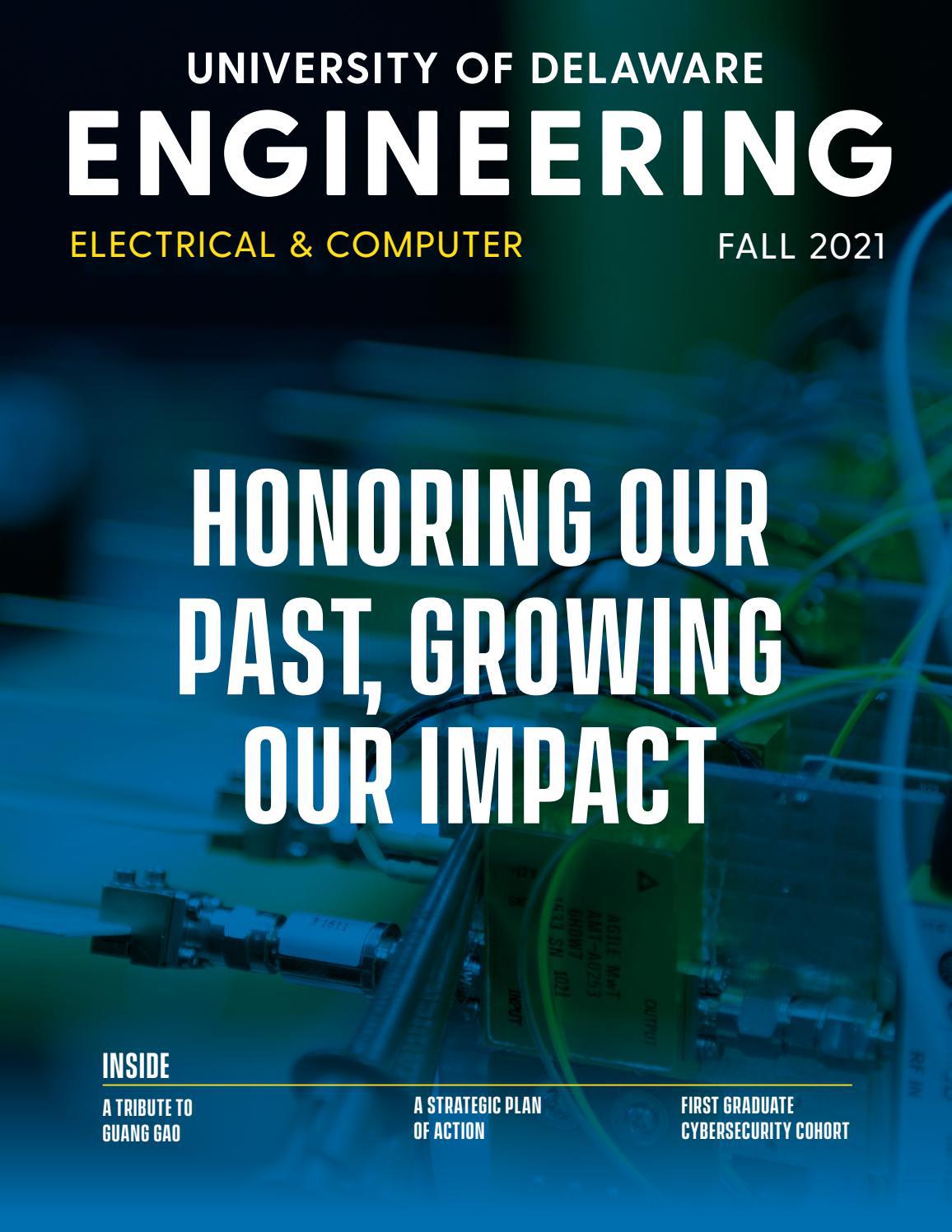 UD Electrical and Computer Engineering Magazine by UD College of ...