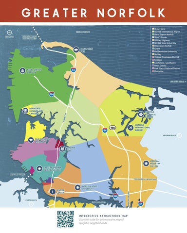 VisitNorfolk Downtown & Greater Maps by VisitNorfolk - Issuu