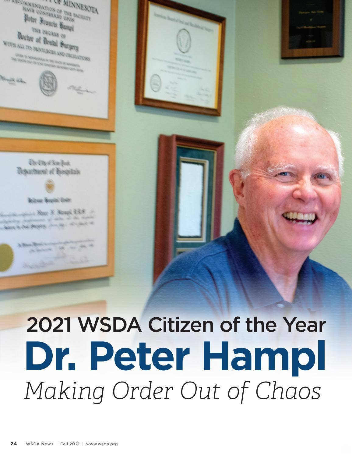 2021 WSDA Citizen of the Year Dr. Peter Hampl | WSDA News by Washington ...