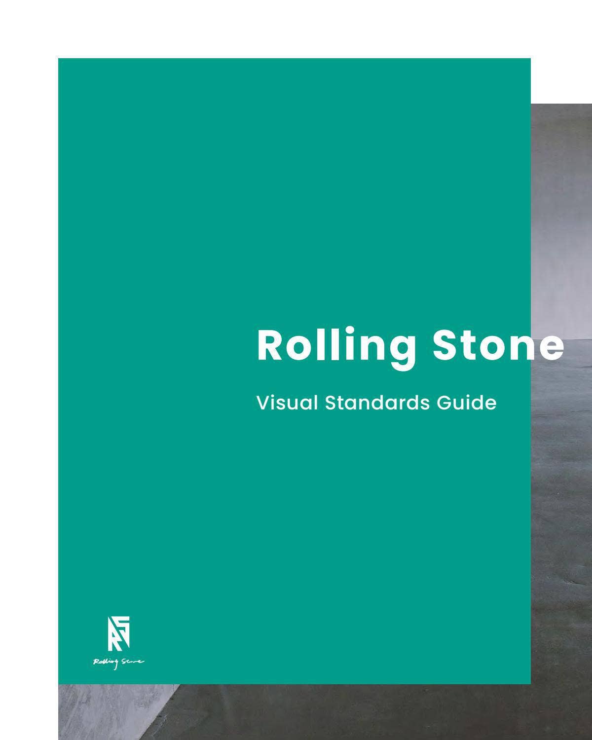 GR604 Student Project_RollingStone Rebranding_Visual Standards Guide by ...