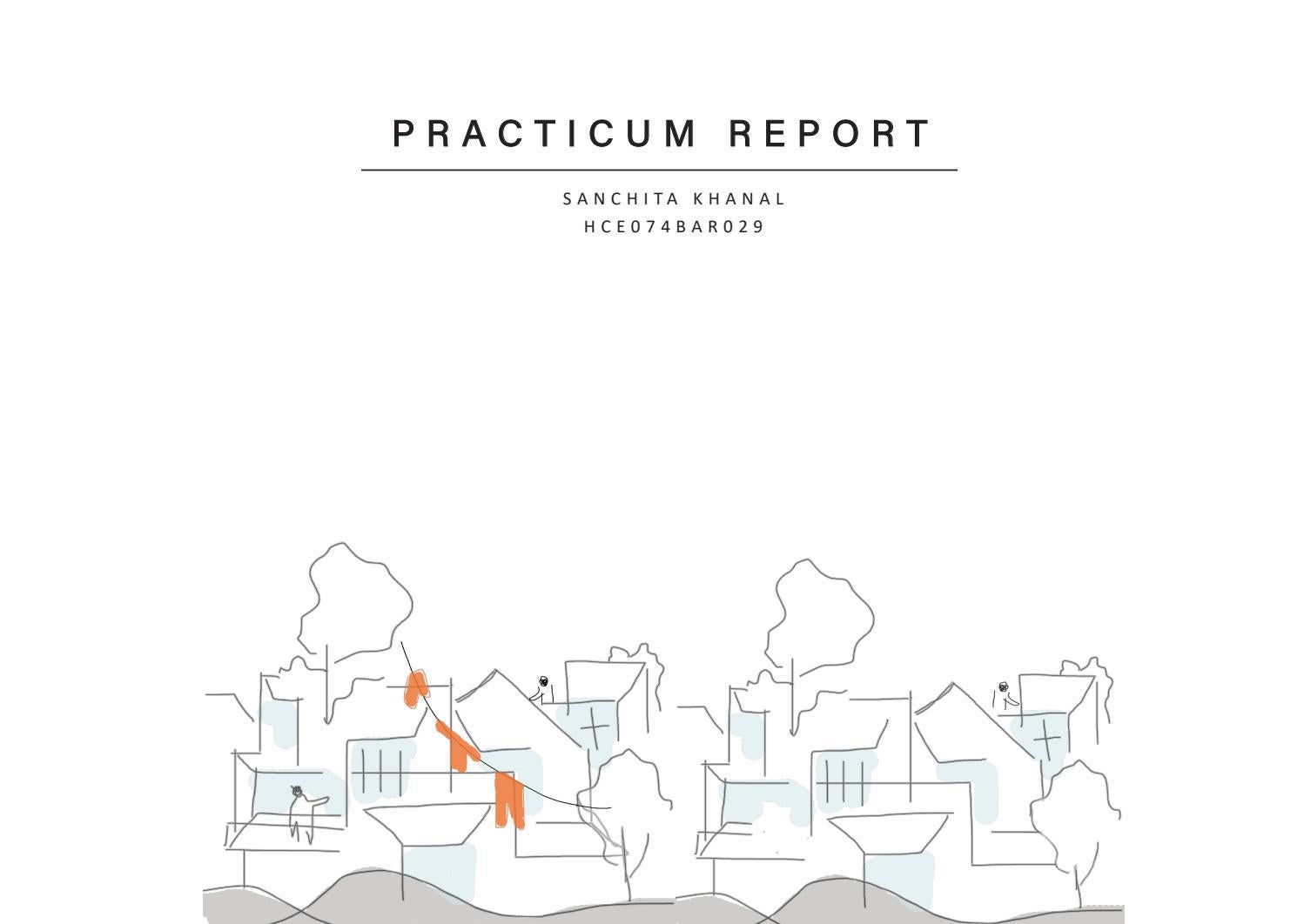 architecture internship report by thesanchitakhanal - Issuu