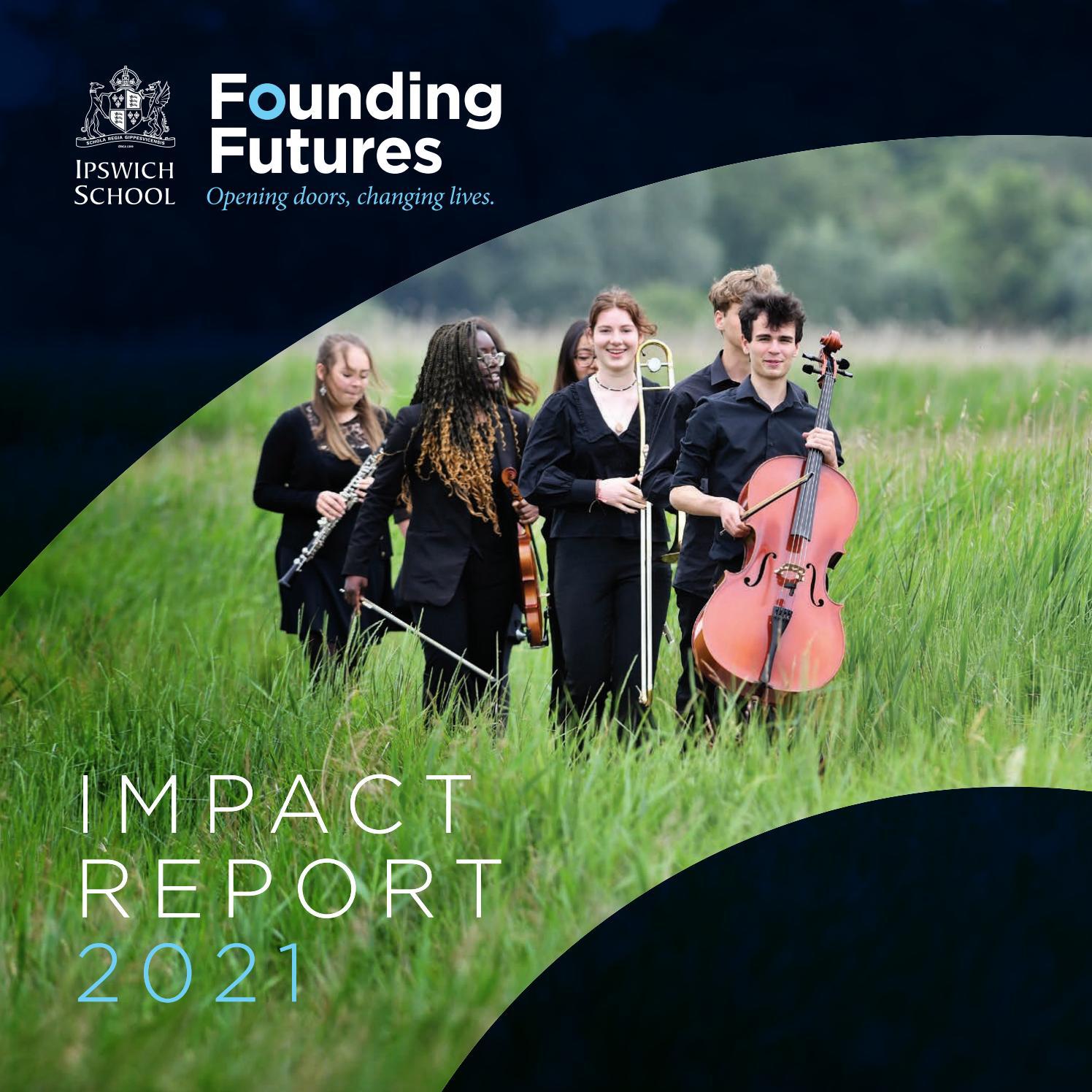 Founding Futures Impact Report 2021 by ipswichschool - Issuu